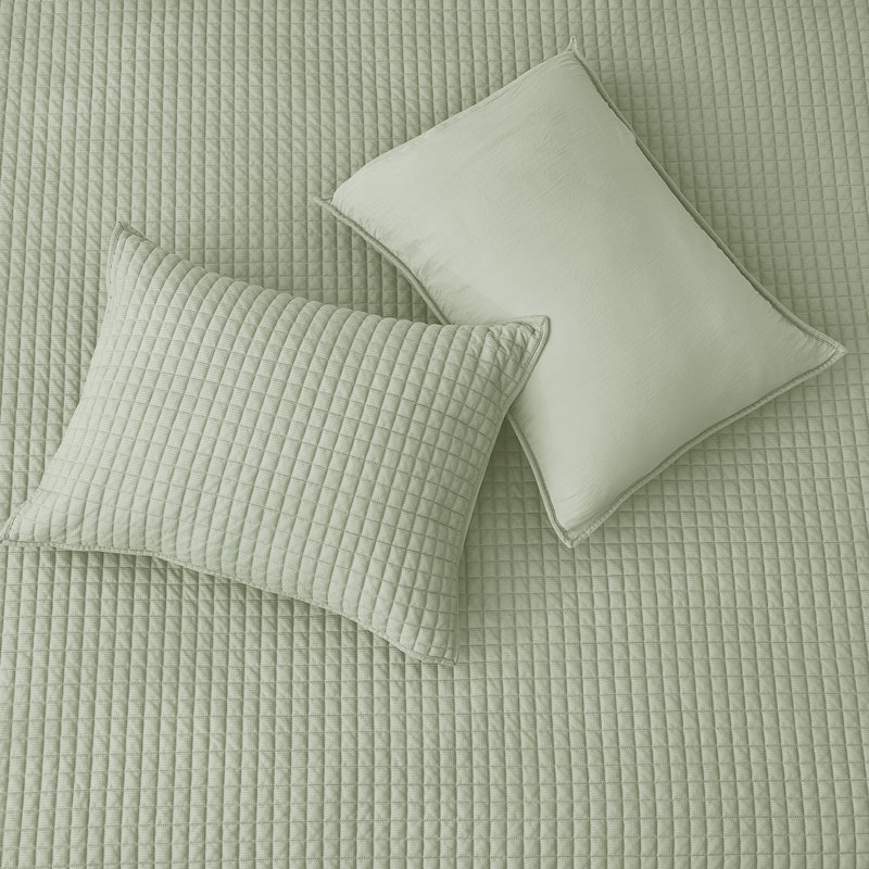 Wonderful Textile Wonderful Waffle Quilt Set & Reviews | Wayfair