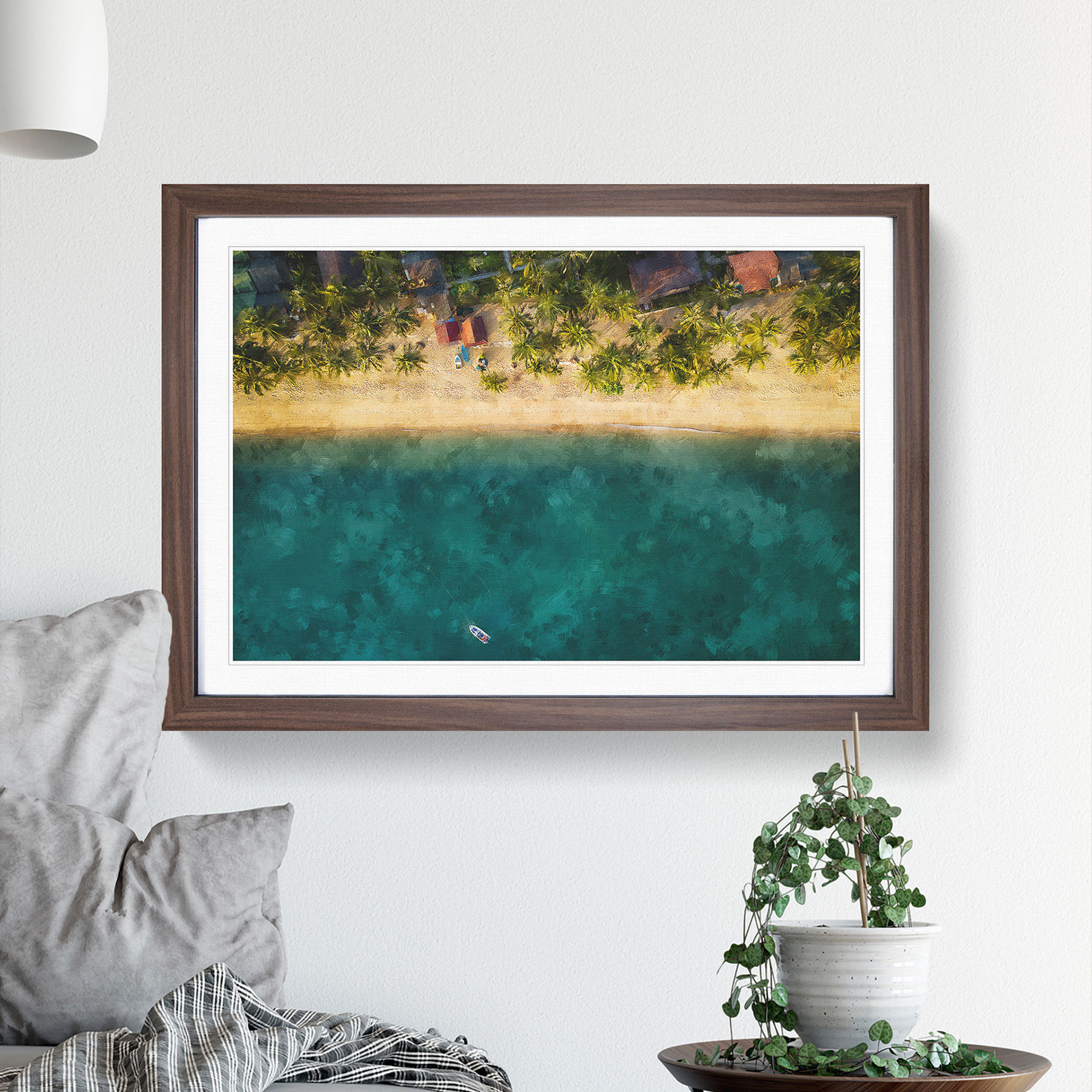 East Urban Home The Fishing Boat - Picture Frame Graphic Art | Wayfair ...