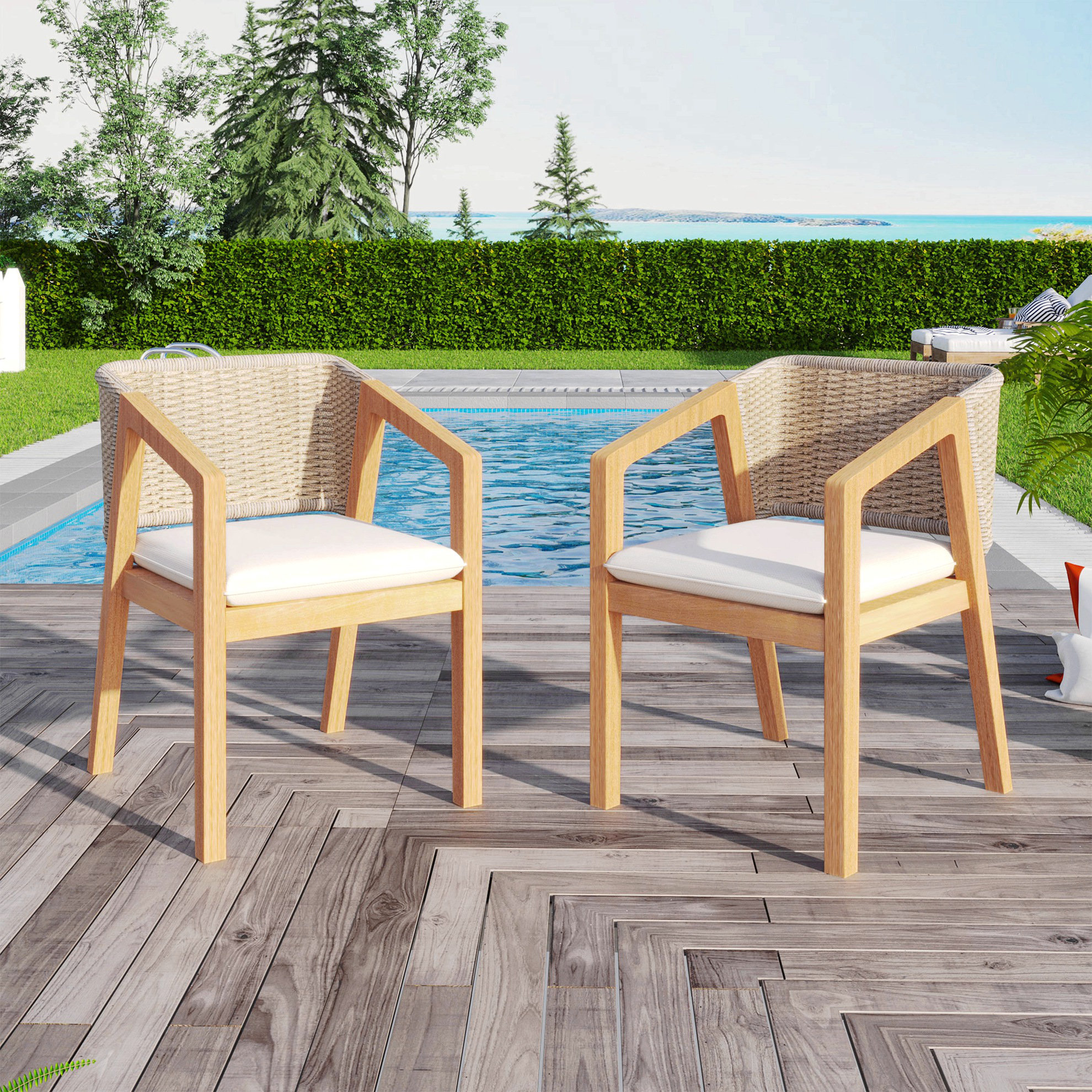 Corrigan Studio® Dining Chair Set Of 2 | Wayfair