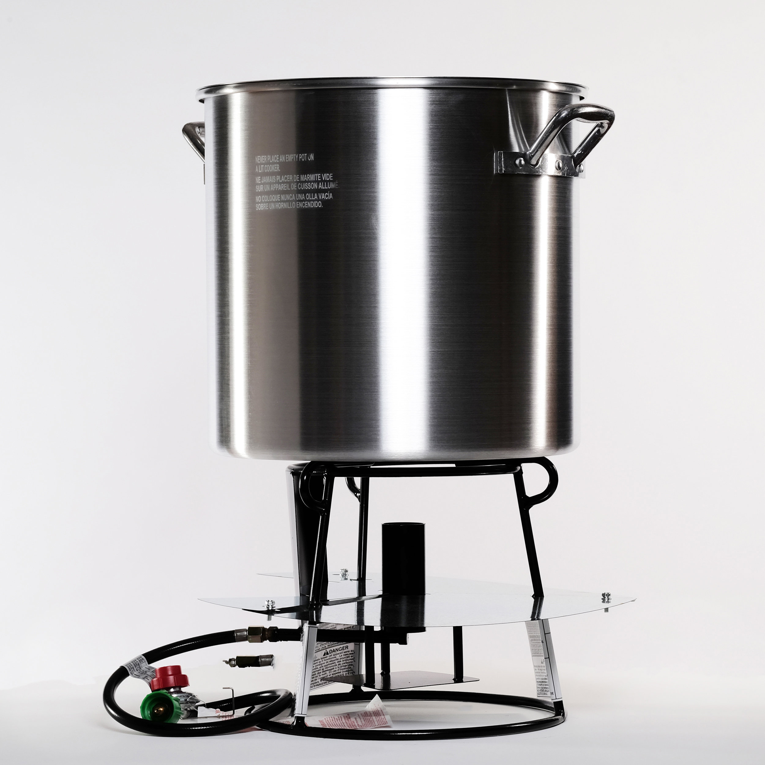 King Kooker Sack Pack Crawfish Propane Single jet Outdoor Cooker with ...