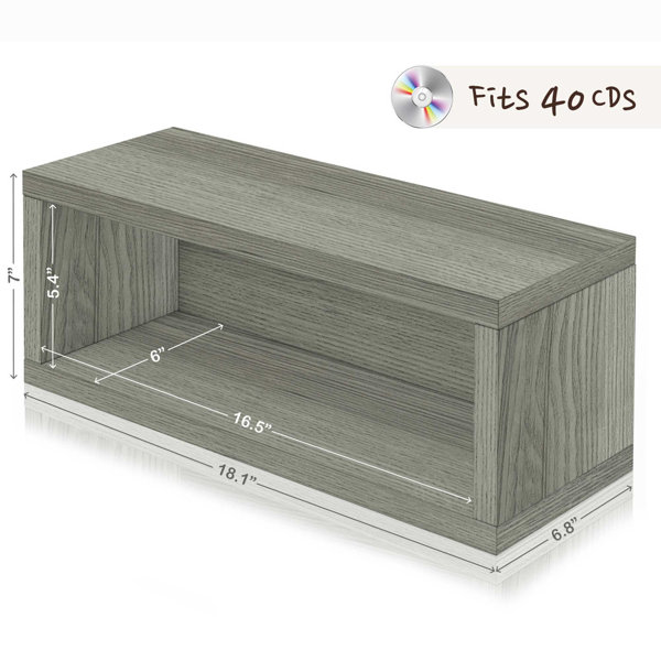 Ebern Designs Toller Multimedia Media Shelves & Reviews | Wayfair