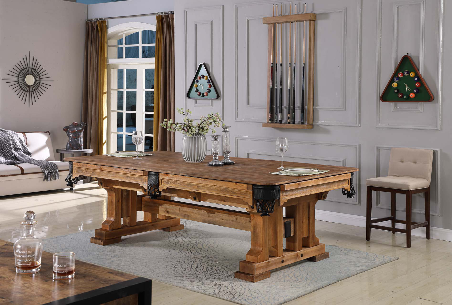 Playcraft Colorado Slate Pool Table with Professional Installation ...