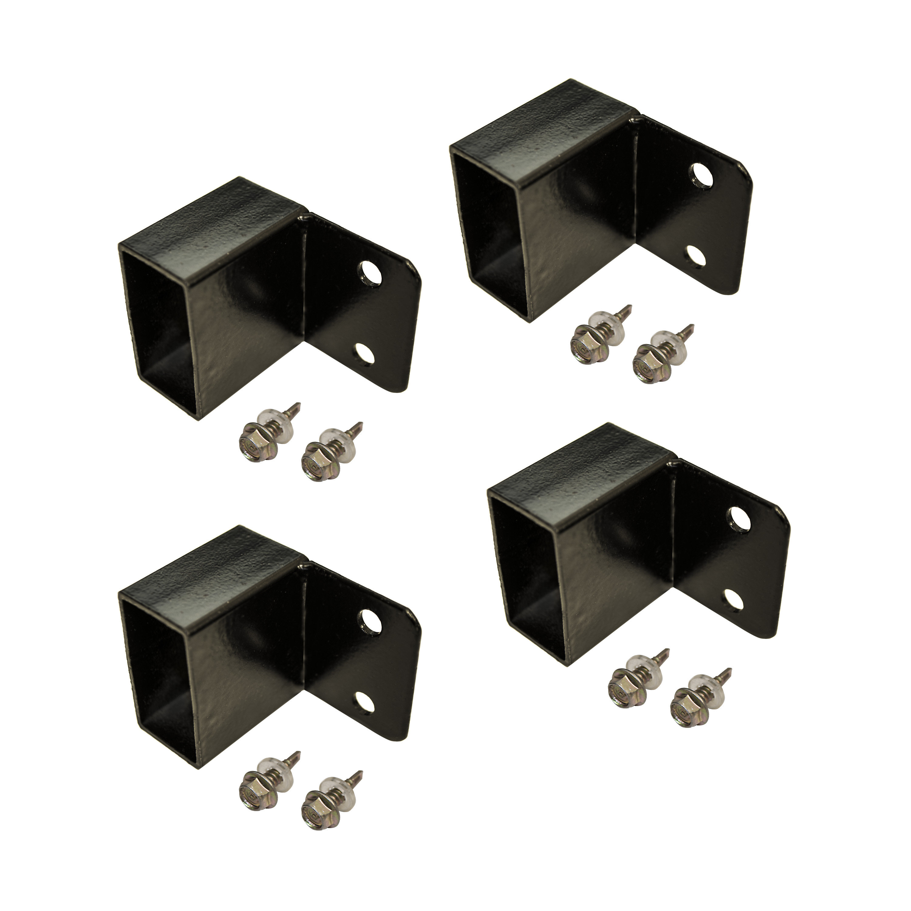 ALEKO Black Metal Bracket for Posts | Wayfair