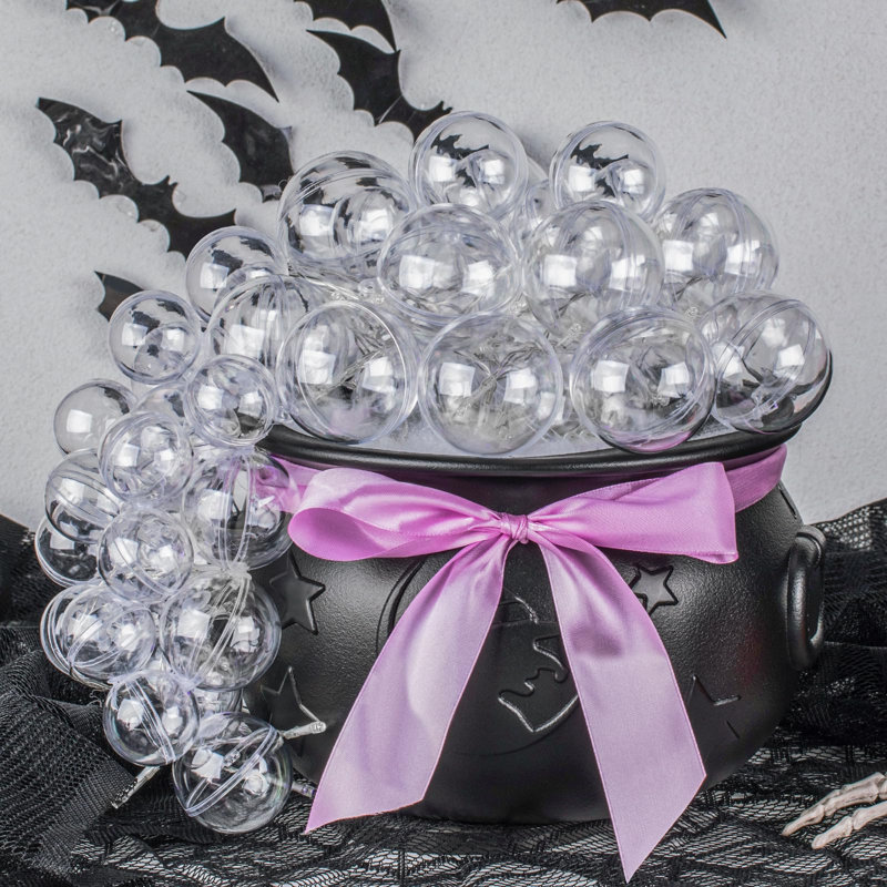 The Holiday Aisle® Halloween Decorations Indoor Bubble Witch Cauldron ...