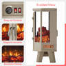 Winston Porter Maylee 25"W Infrared Electric Fireplace Heater ...
