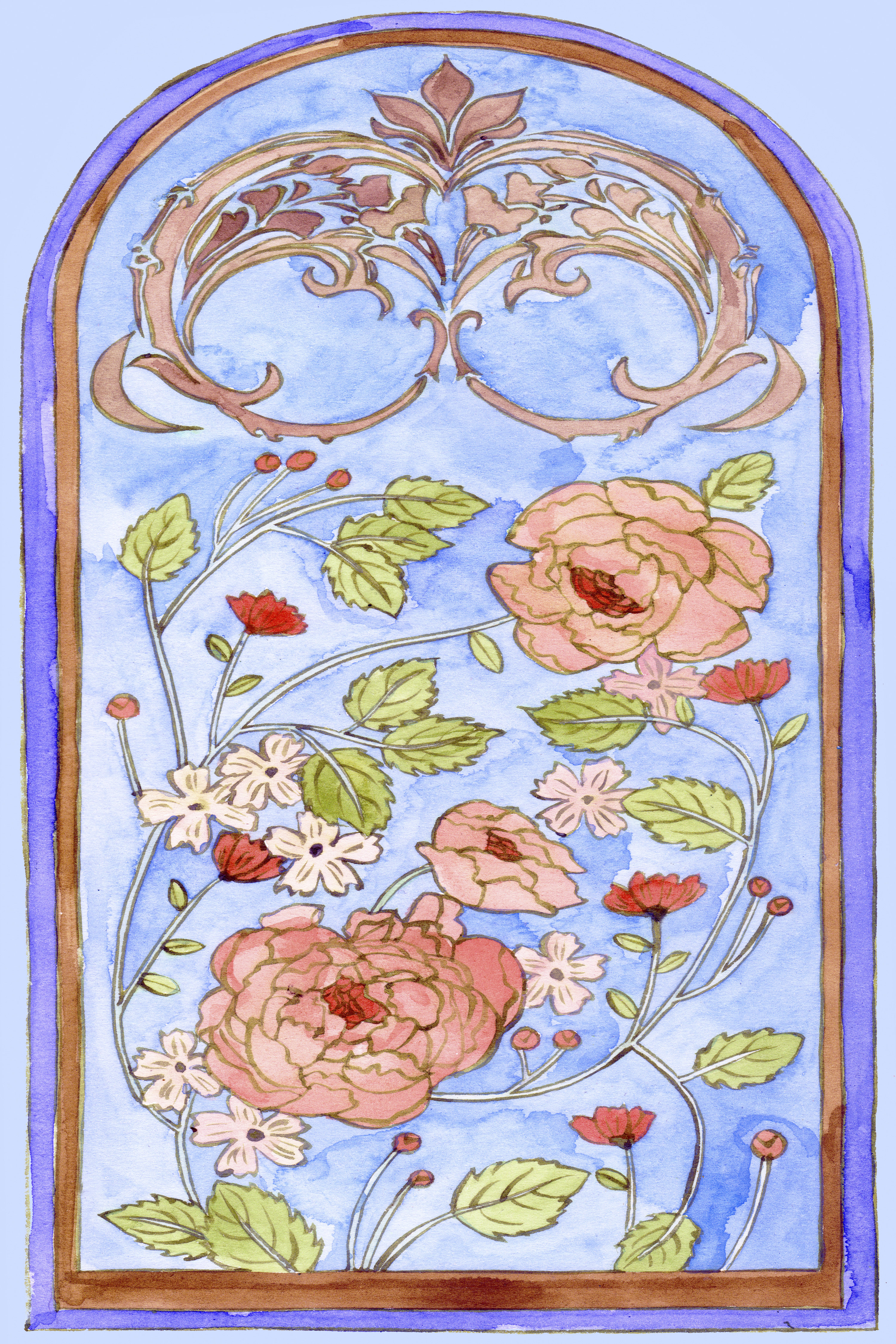 17 Stories Garden Of Stained Glass I | Wayfair.co.uk