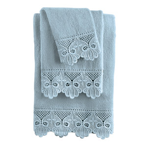 Blue Bath Towels You'll Love | Wayfair