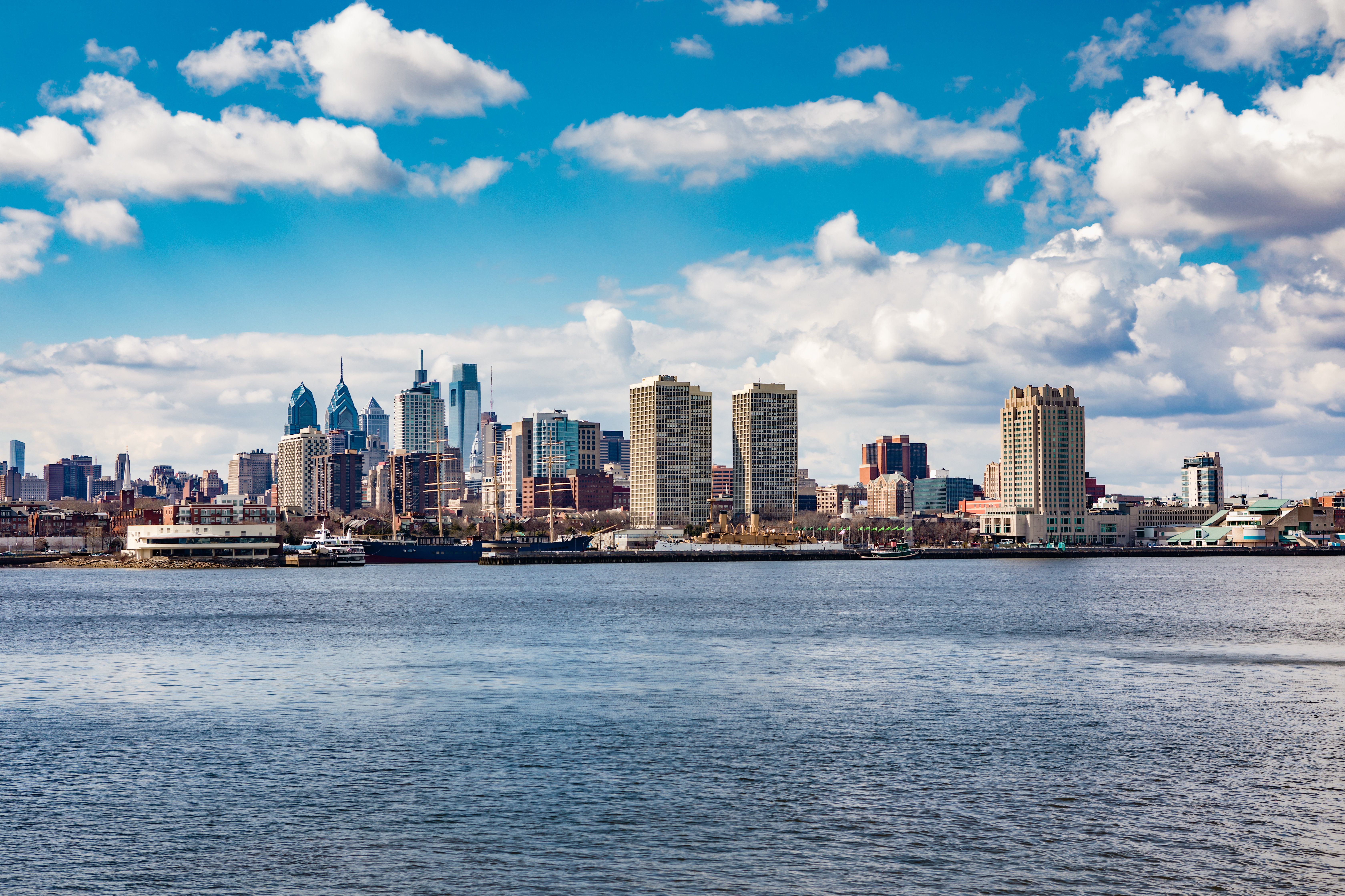 Ebern Designs Zanya Philadelphia Skyline On Canvas Photograph | Wayfair
