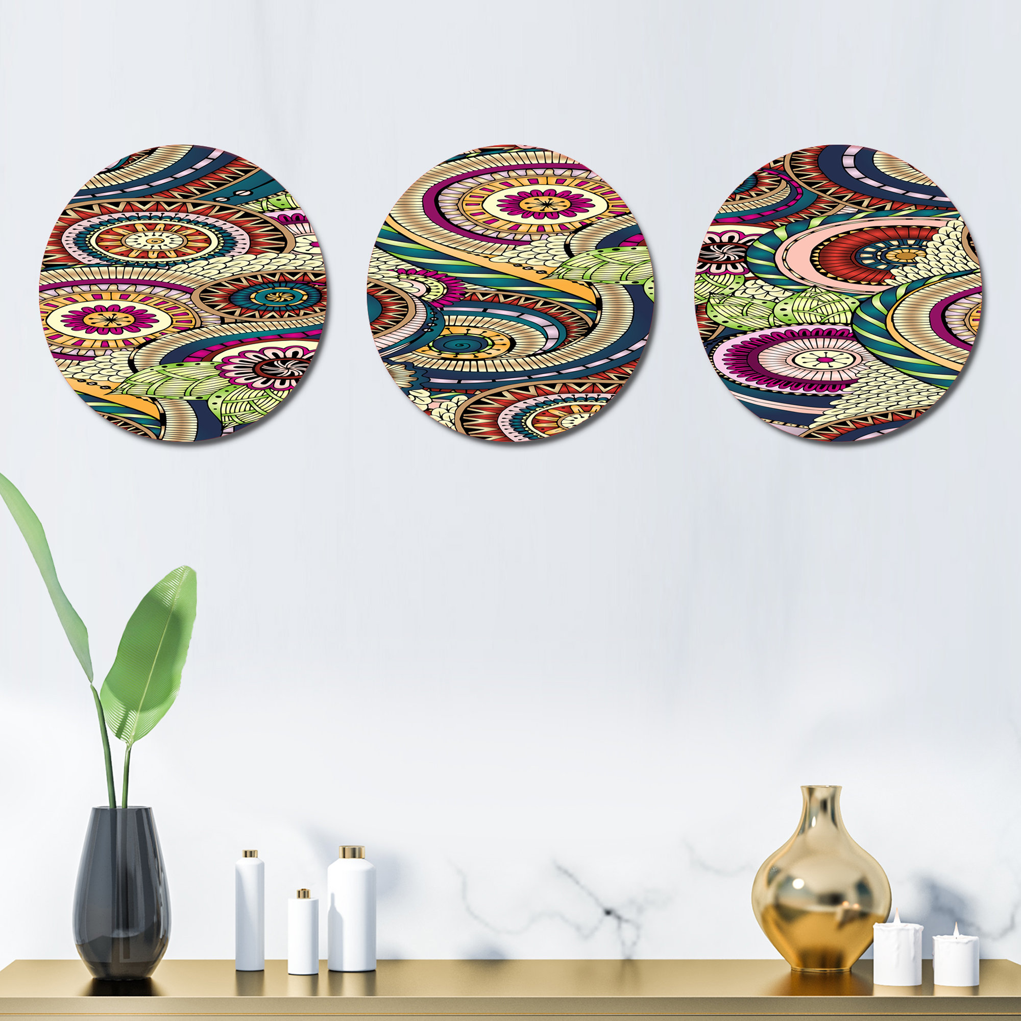 East Urban Home Abstract Wall Decor on Metal - Wayfair Canada