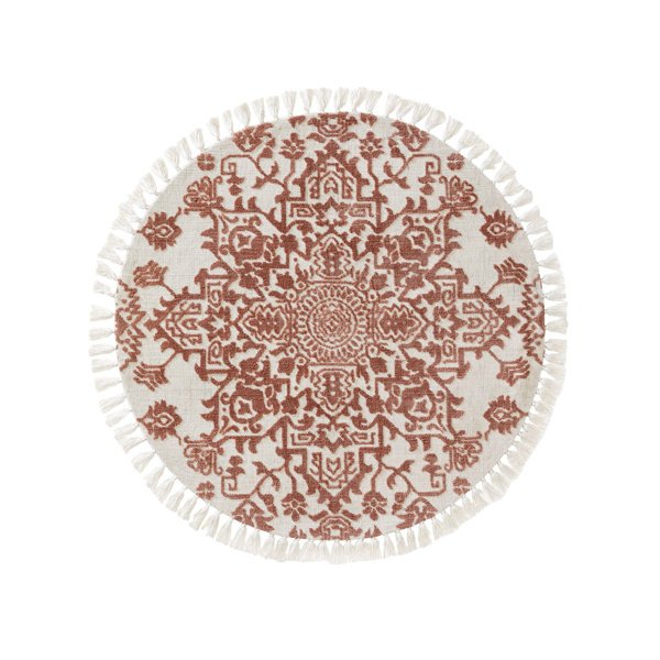 Benuta Round Oriental Technique: Machine Made Round 150cm Area Rug ...