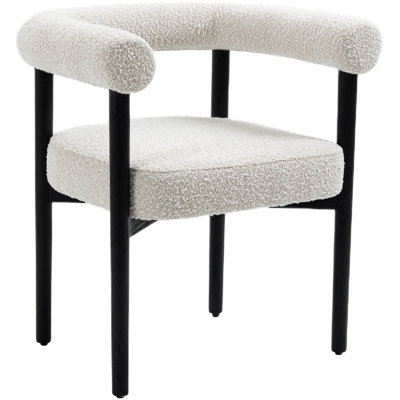 Latitude Run® Solid Back Arm Chair | Wayfair