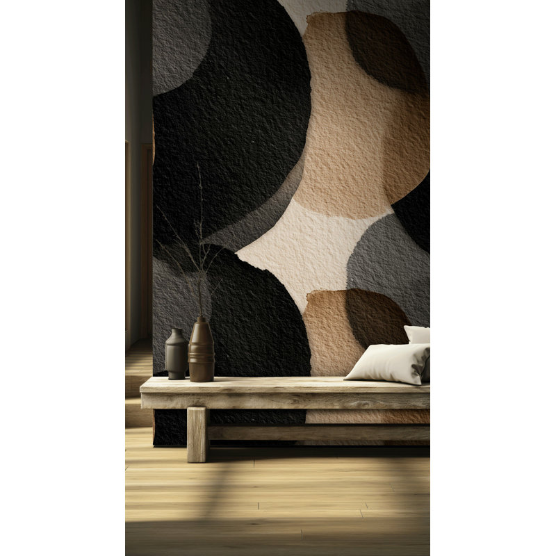 Lark Manor™ Abstract Shapes Wallpaper Modern Removable Peel And Stick ...