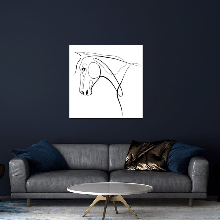 Ivy Bronx Horse III On Plastic / Acrylic by Dane Khy Print - Wayfair Canada