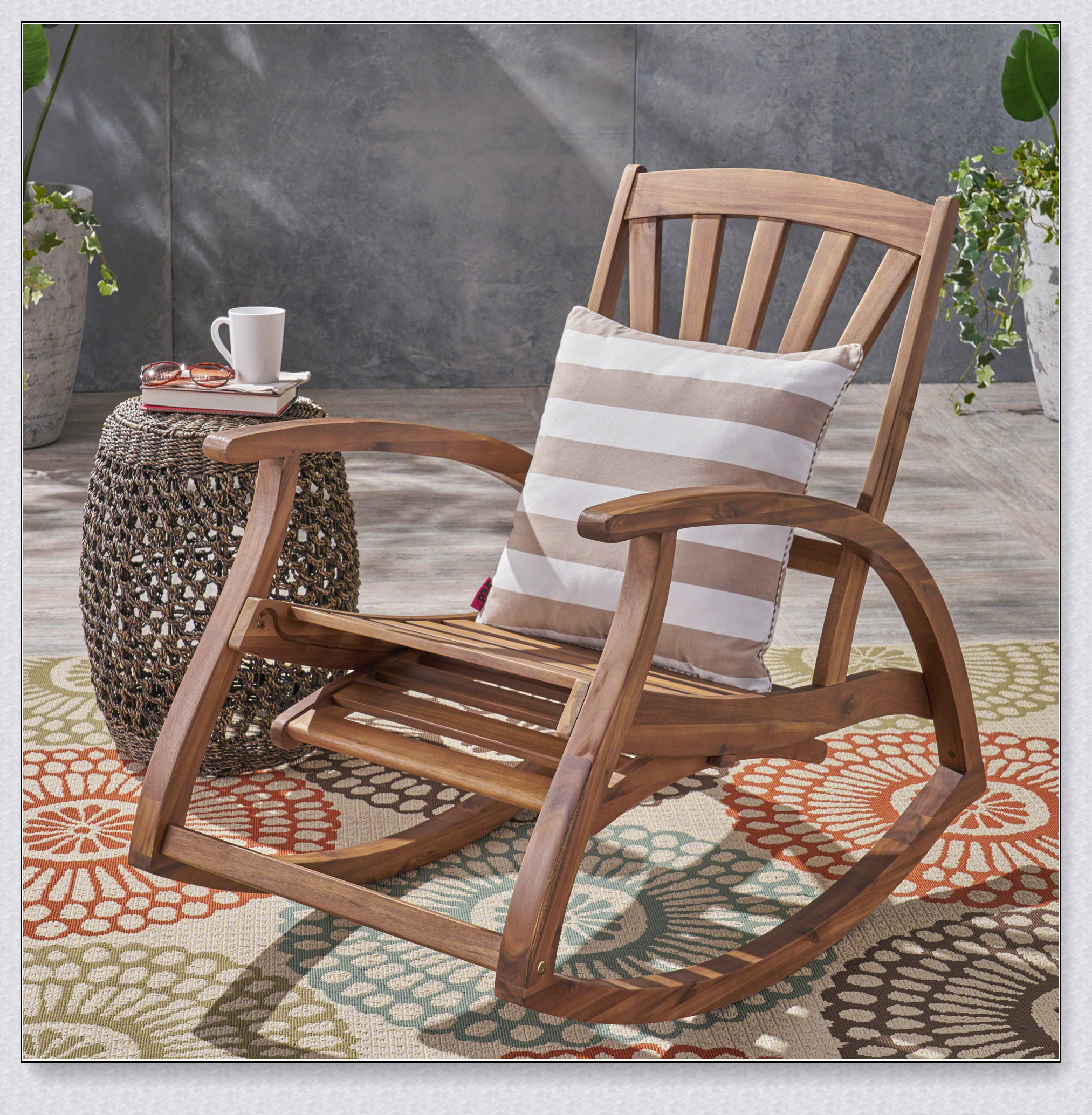Gracie Oaks RECLINING ROCKING CHAIR - Wayfair Canada