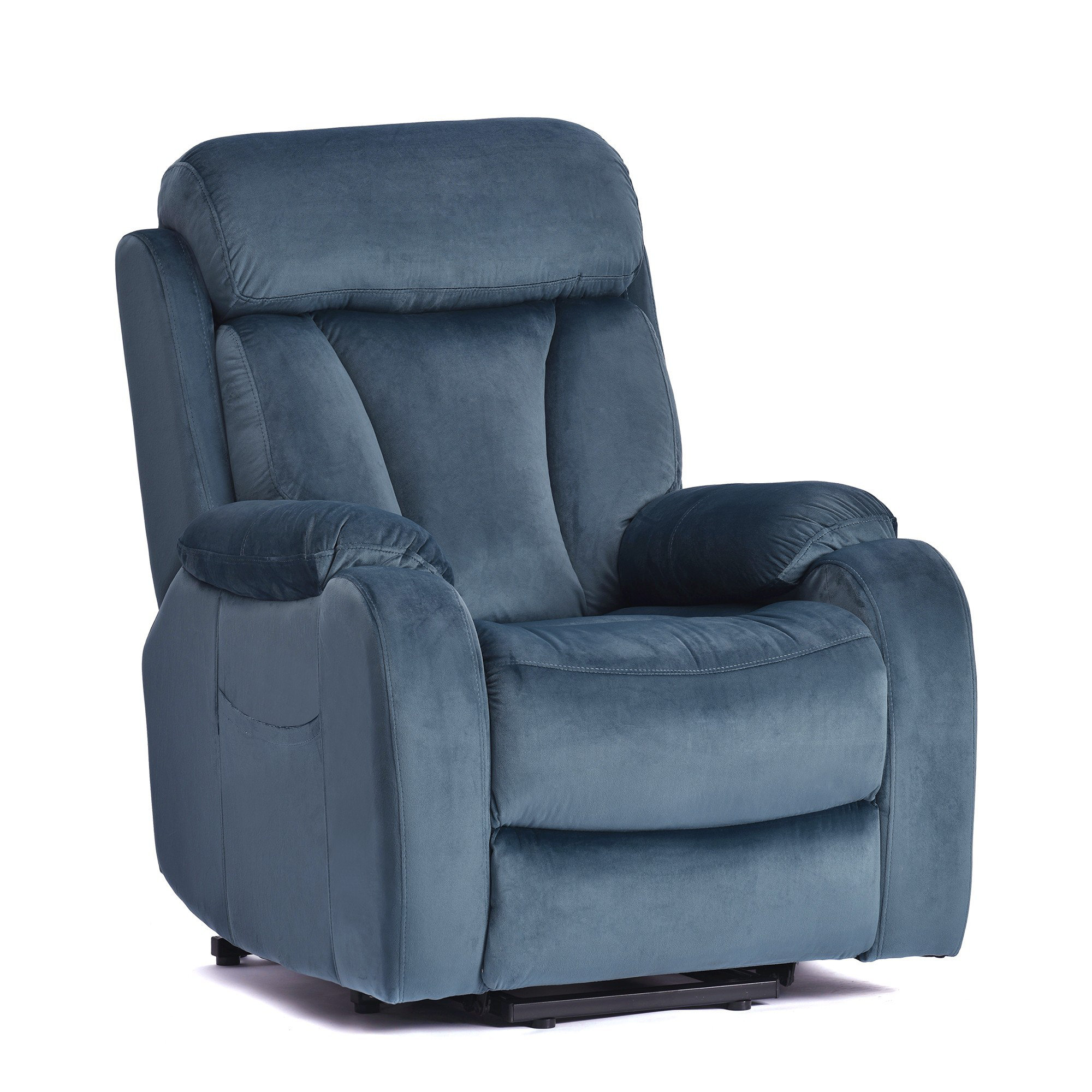 Red Barrel Studio® Modern Retro Multifunctional Lowering Chair Recliner ...