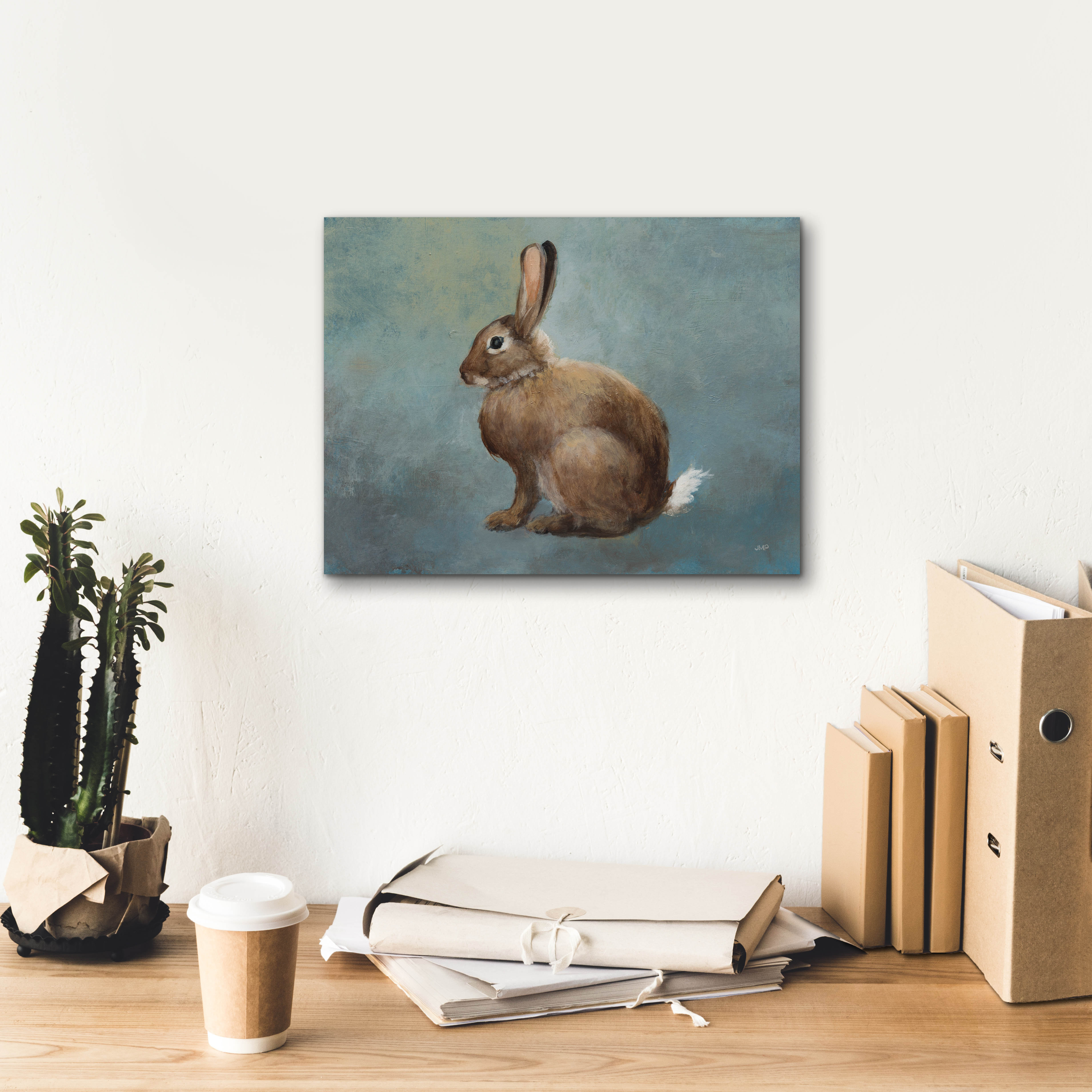 Epic Graffiti 'Country Hare 2' by Julia Purinton Canvas Wall Art | Wayfair