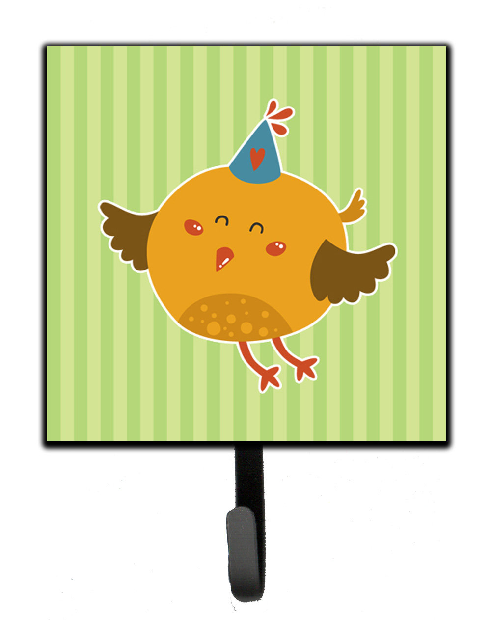 Harriet Bee Lisle Birthday Bird Wall Key Organizer with Key Hooks | Wayfair