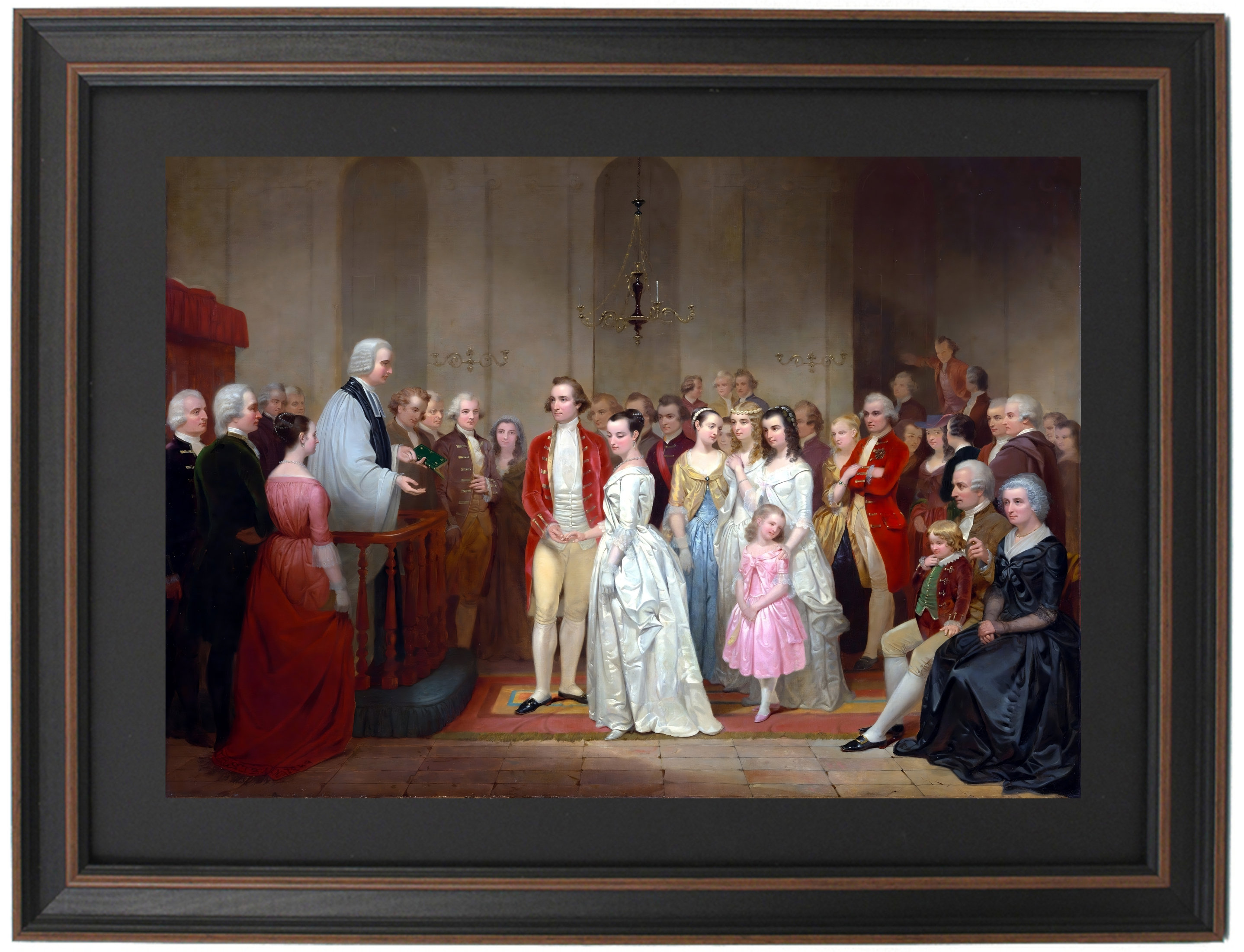 Canora Grey The Marriage Of Washington To Martha Custis By Junius ...