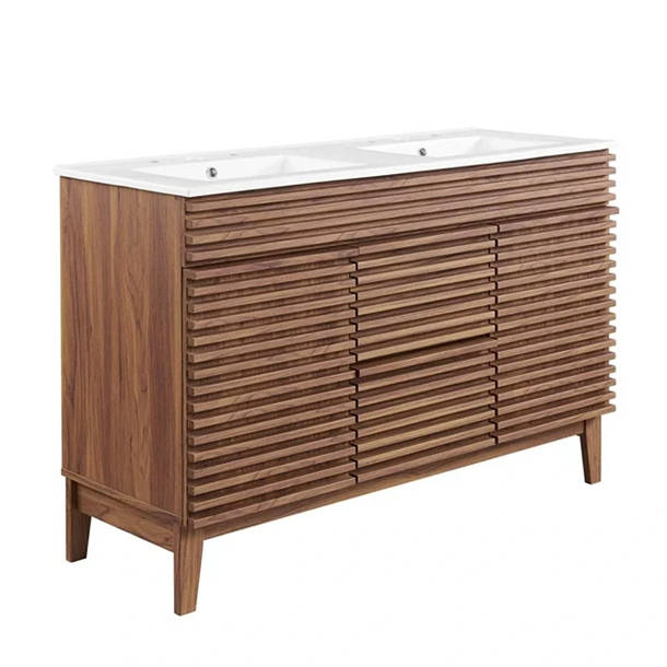 Mercury Row® Render 48" Single Sink Bathroom Vanity & Reviews | Wayfair