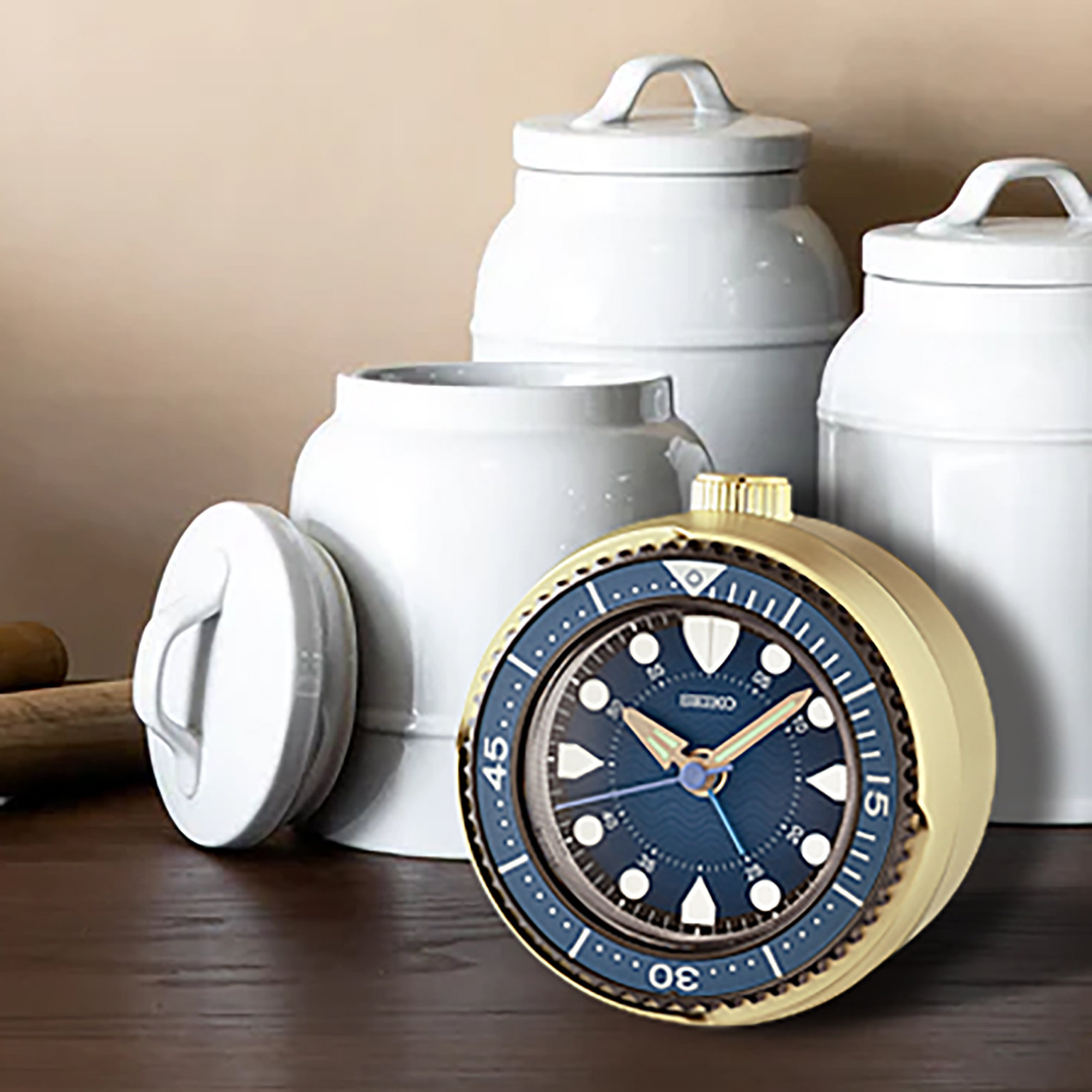 George Oliver Mai Modern Alarm Clock | Wayfair