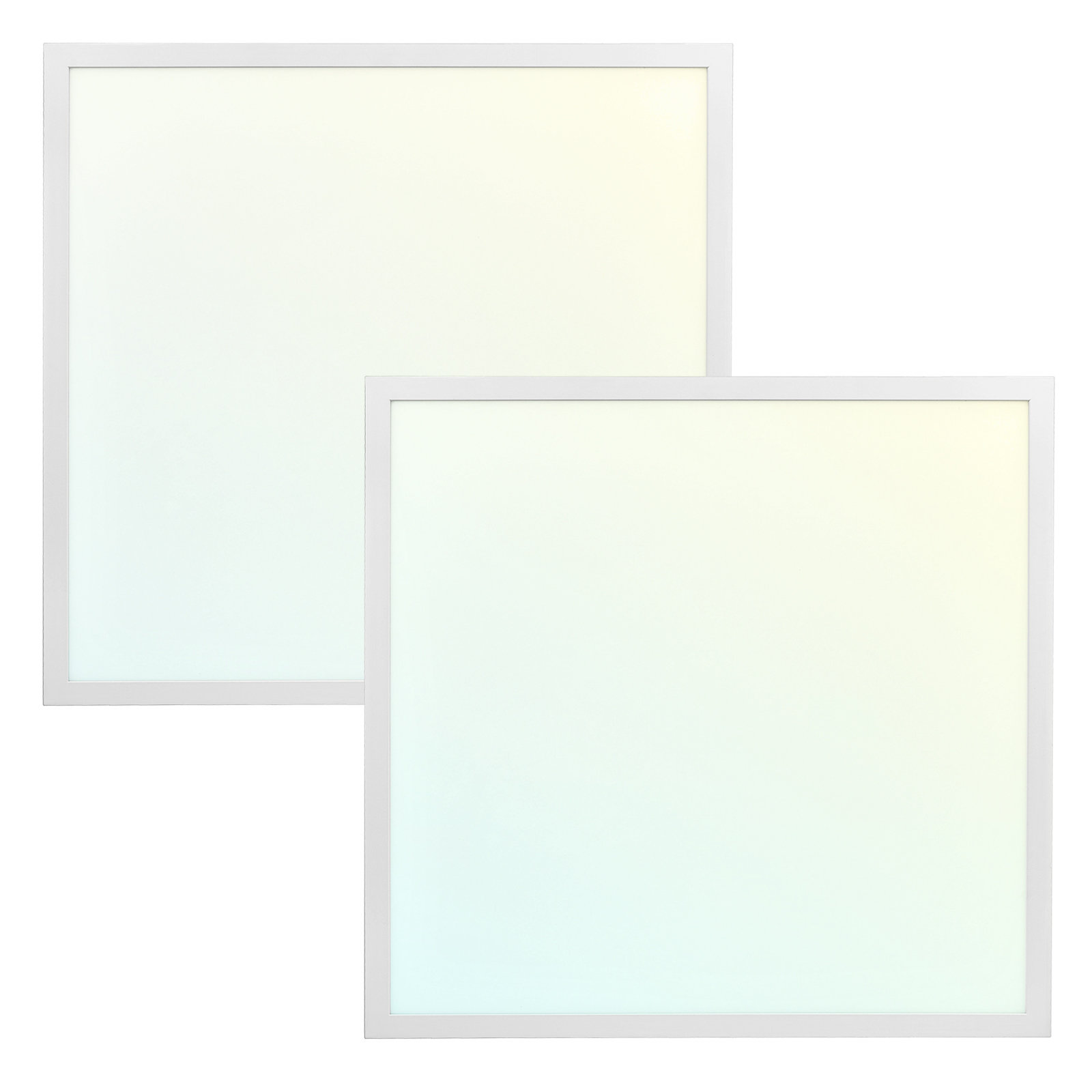 Luxrite 2' x 2' Selectable CCT Dimmable LED Flat Panel Light | Wayfair