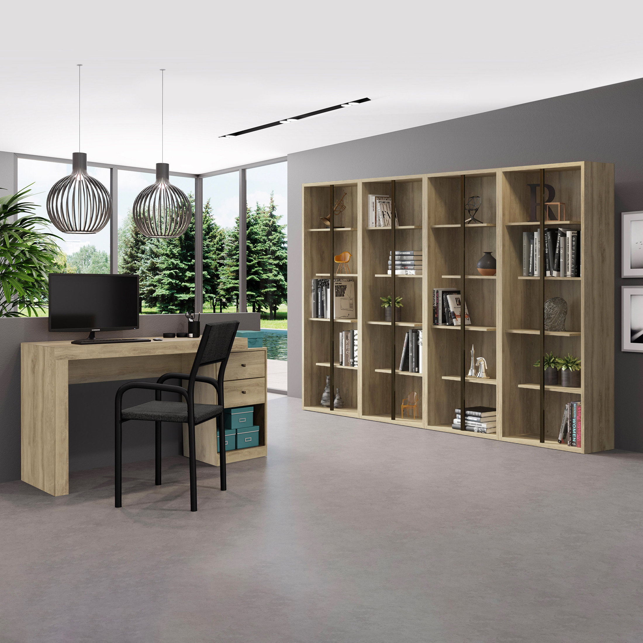 Ebern Designs Expandable Home Office Desk - Wayfair Canada