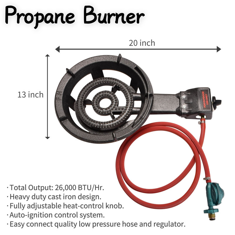 ARC Single Burner Propane Outdoor Stove | Wayfair