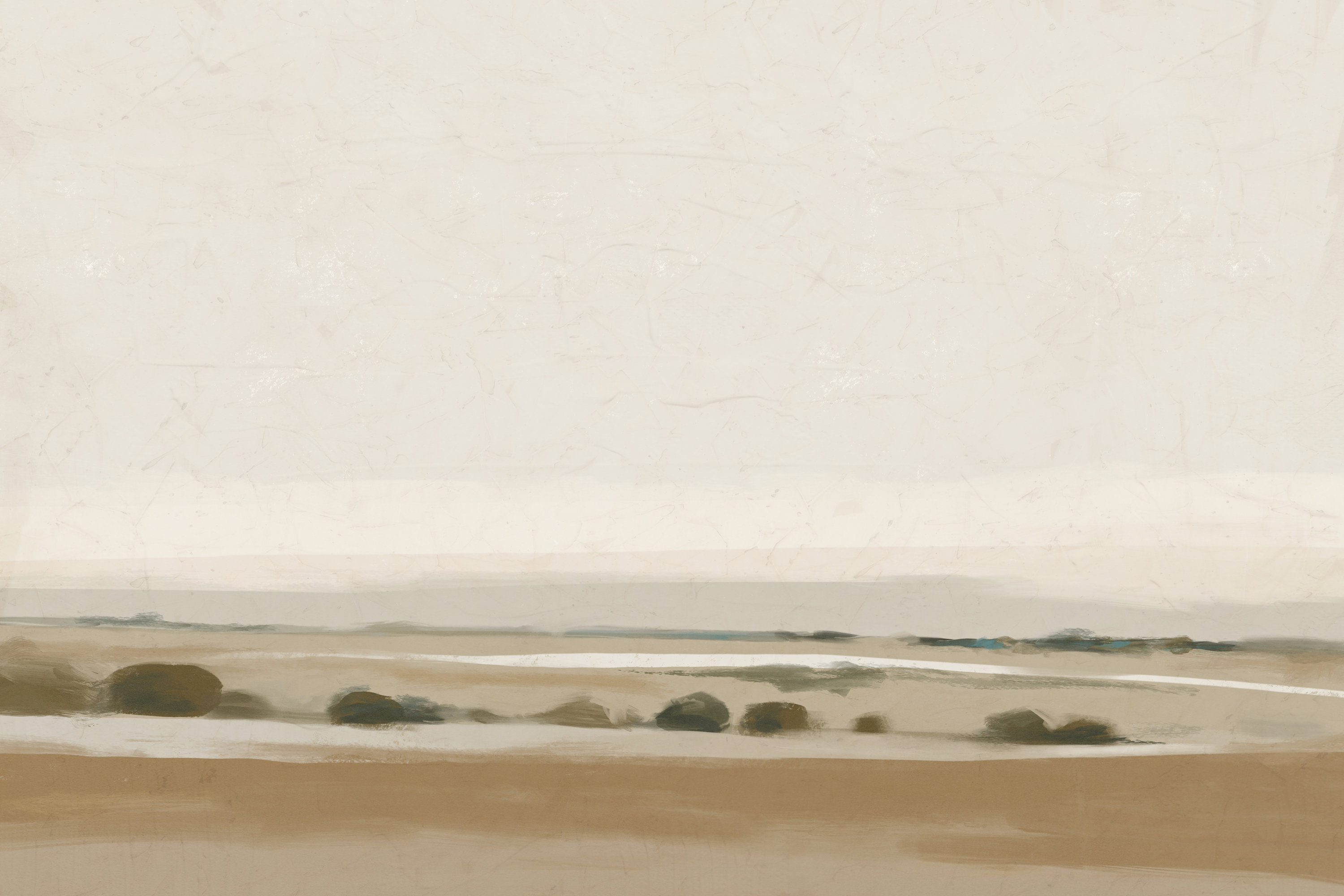 Winston Porter Hazy Frontier I by Victoria Barnes - Wrapped Canvas ...