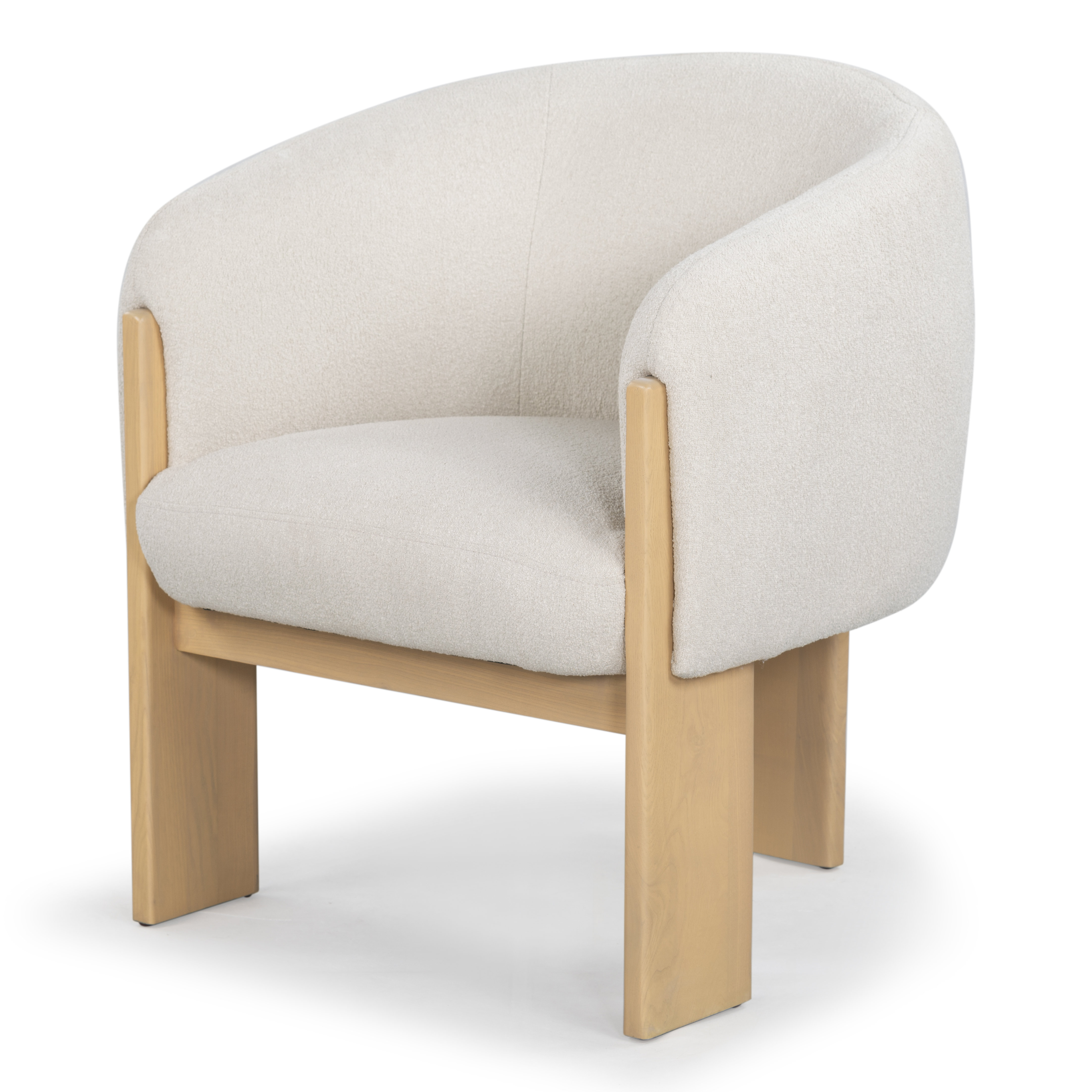 Safavieh Couture Lauricella Barrel Back Dining Chair | Perigold