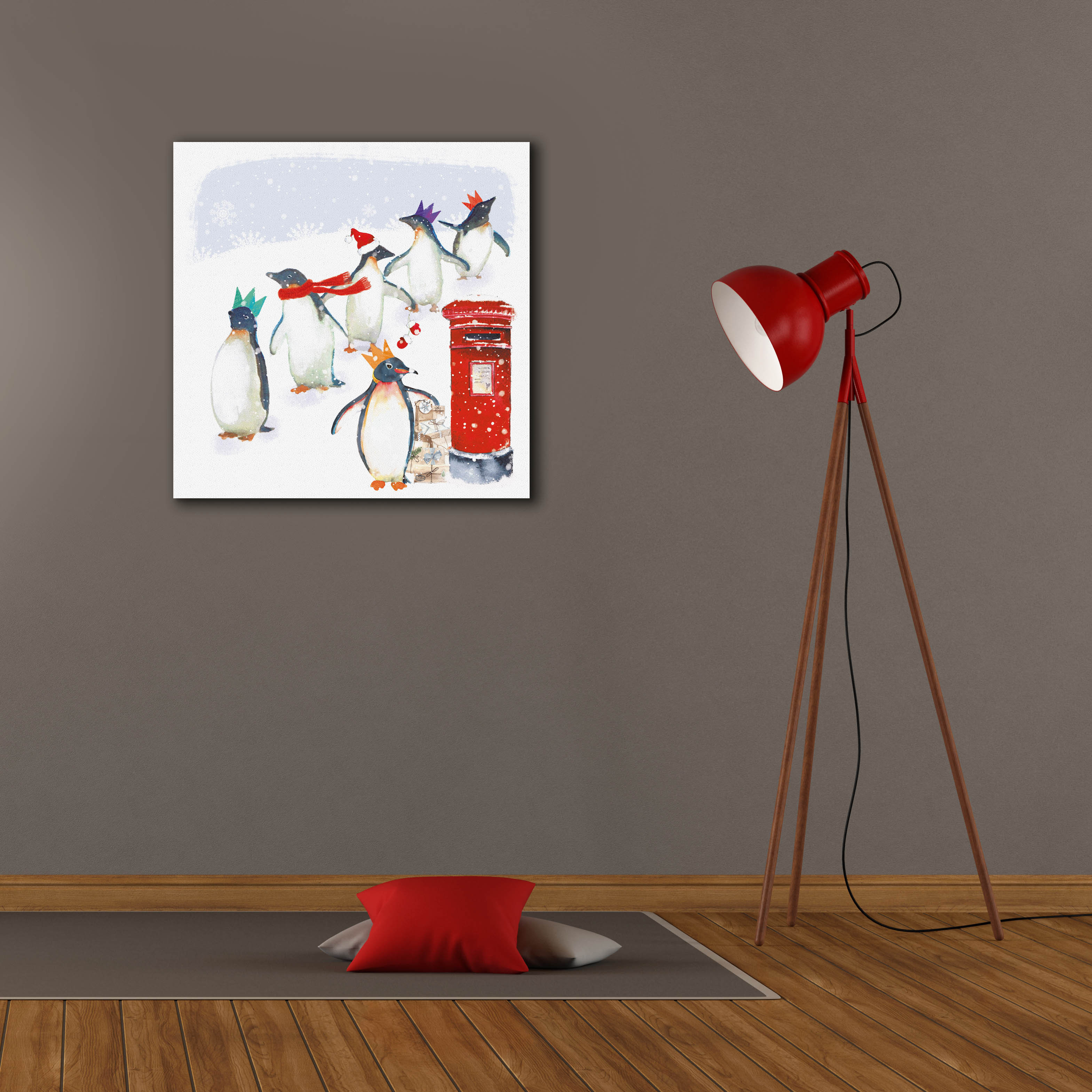 The Holiday Aisle® 'Penguin Postal Parade' by Elle Media Group Ltd ...