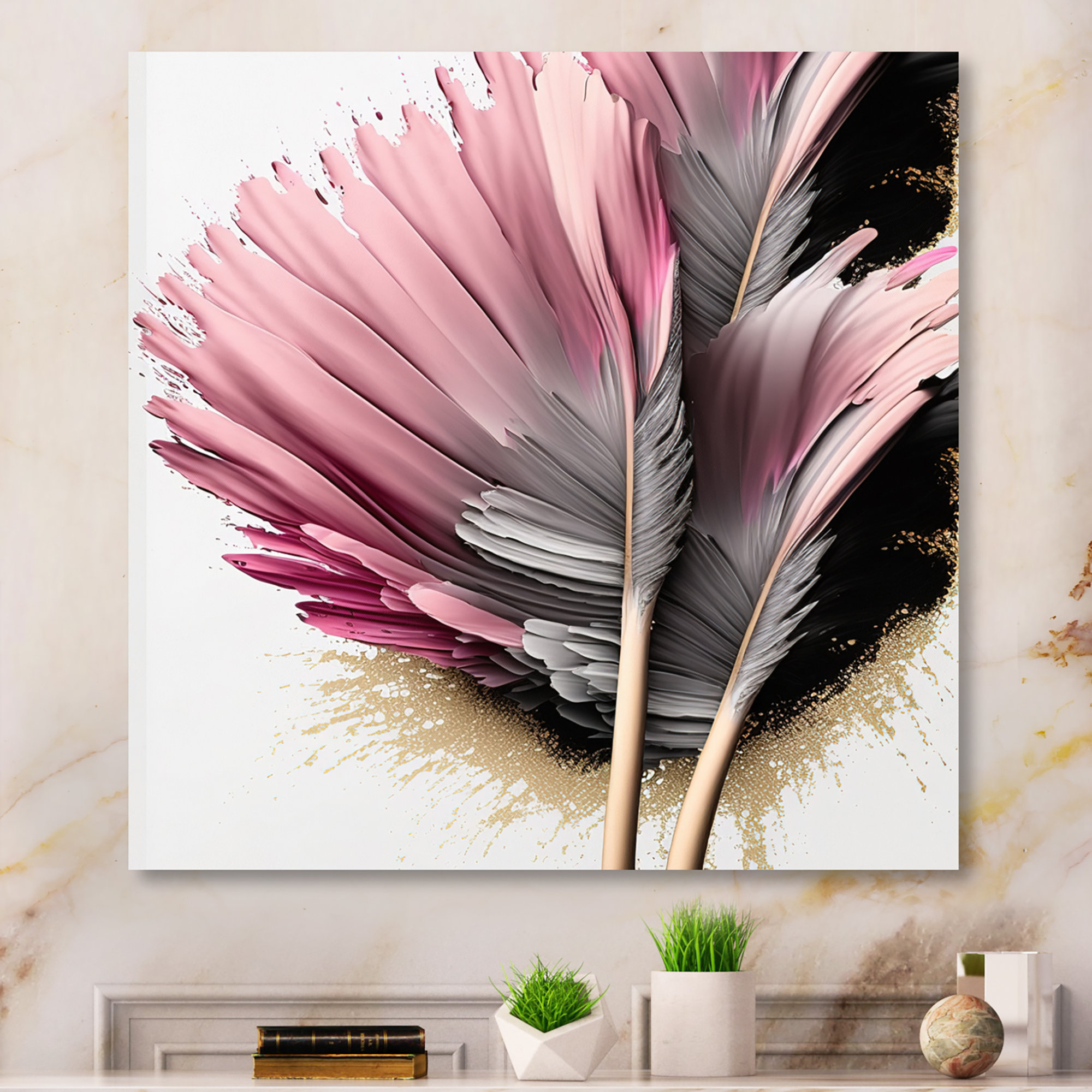 Everly Quinn Gerbera Hyperrealistic Flowers V - Floral Daisy Metal Wall ...