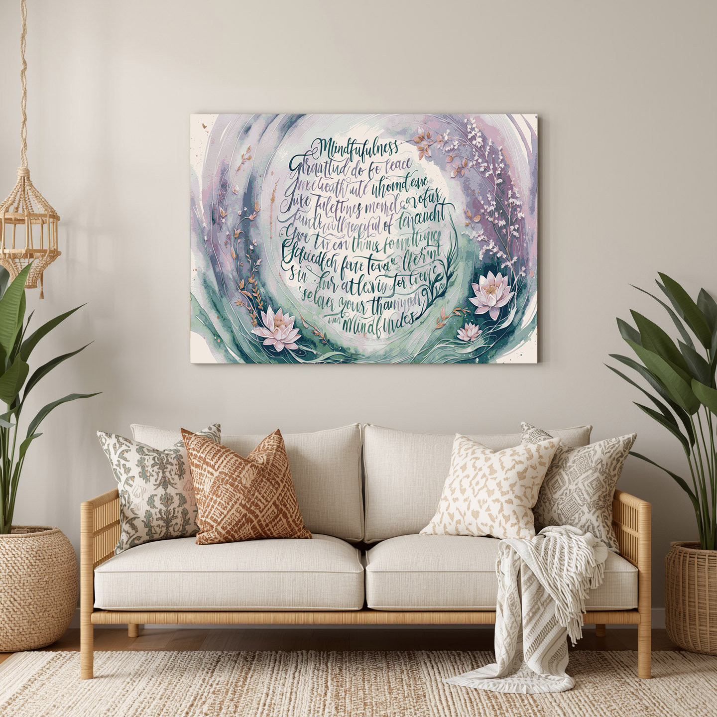 Latitude Run® Thanksgiving Mindfulness gratitude messages Gray Metal ...