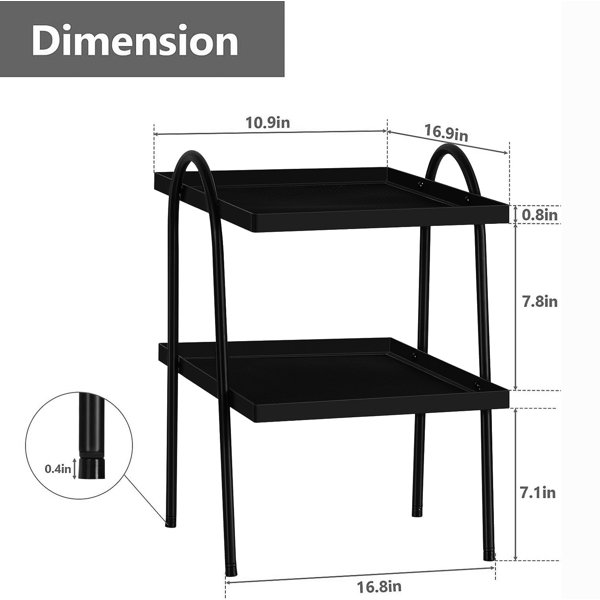 Ebern Designs Lourinda Countertop Makeup Organizer | Wayfair