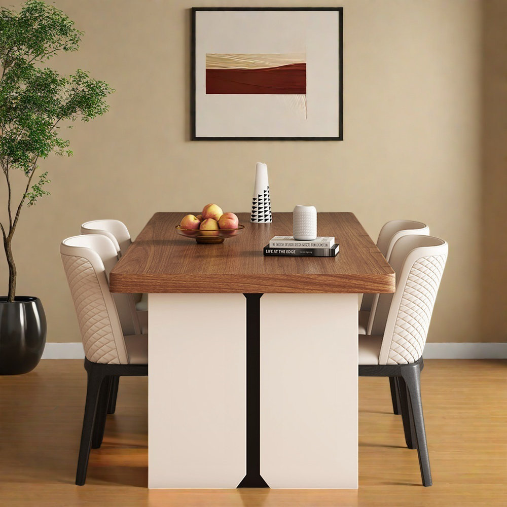 BILBRA Modern minimalist dining table set for home use | Wayfair