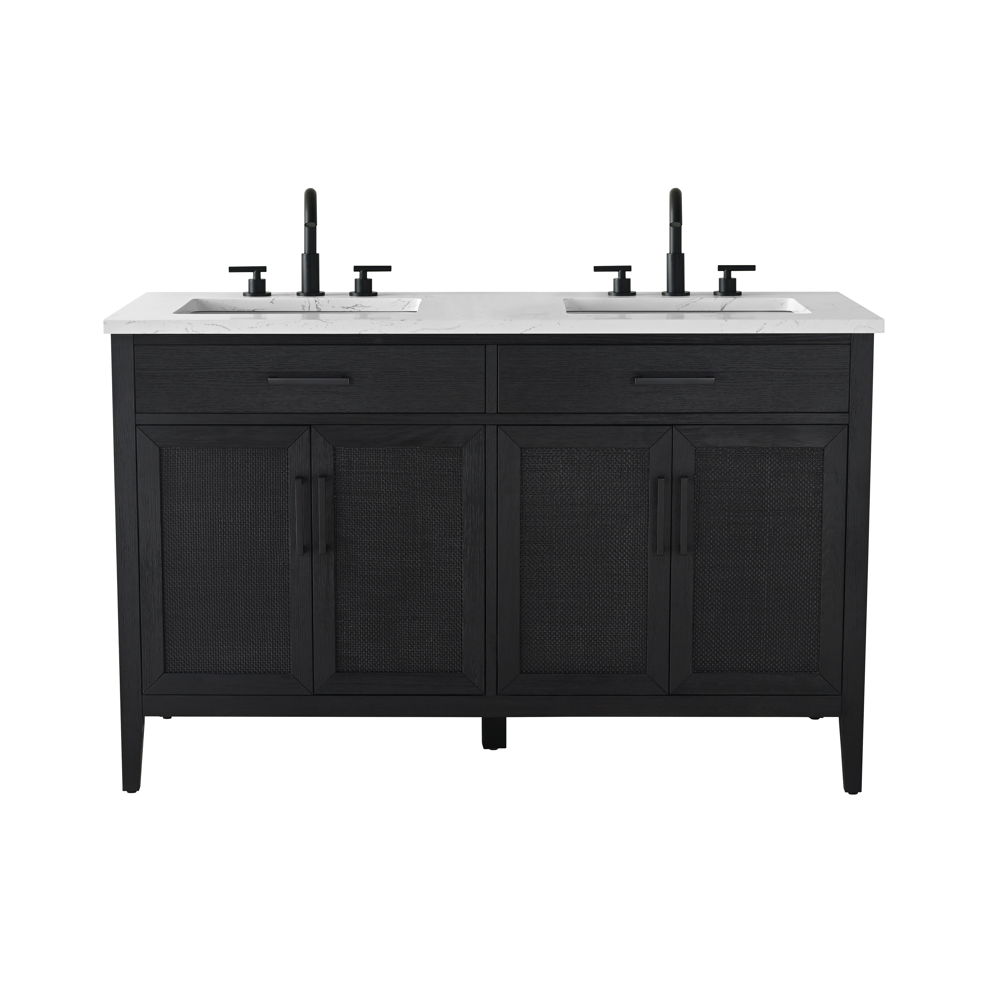 Sudio Design Cove 54'' Double Bathroom Vanity with Top | Wayfair