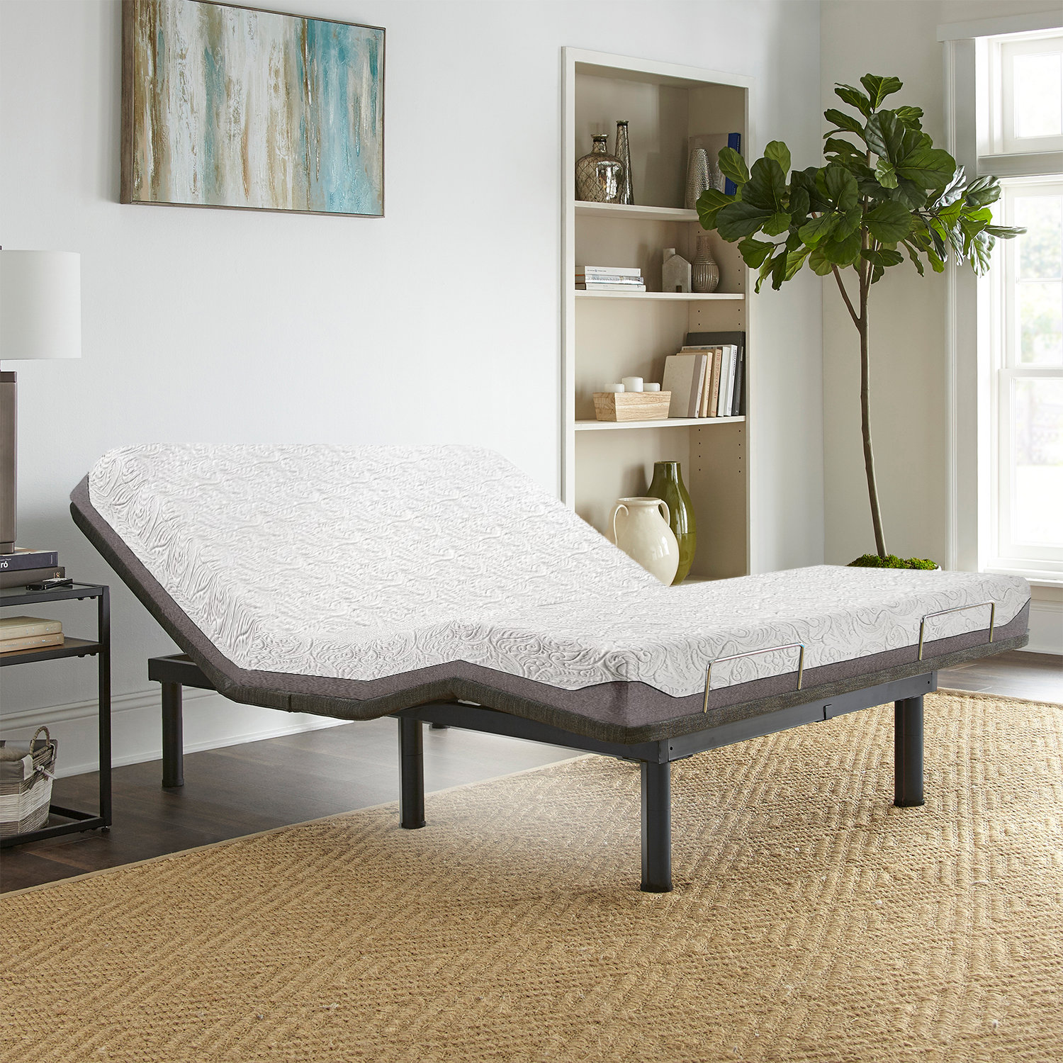 Boyd Sleep Full Body Incline Adjustable Bed Frame, Side Sleeper Zero ...