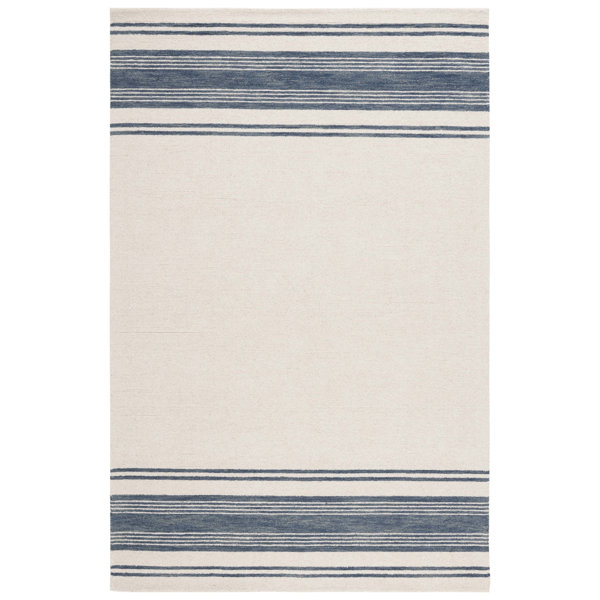 Blue Striped Area Rugs You'll Love | Wayfair