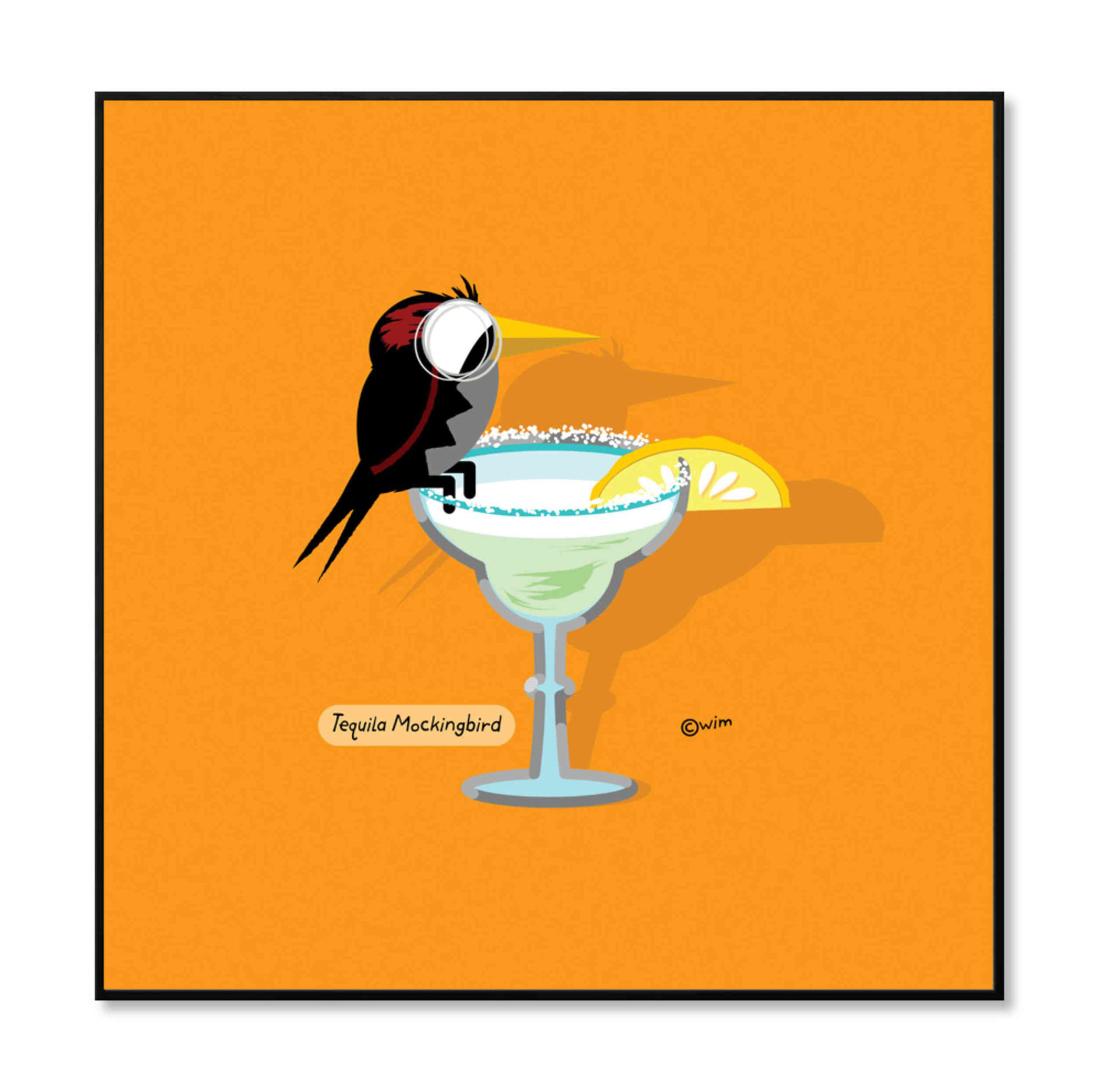 Red Barrel Studio® "Tequila Mockingbird" Framed High Gloss Acrylic Wall ...