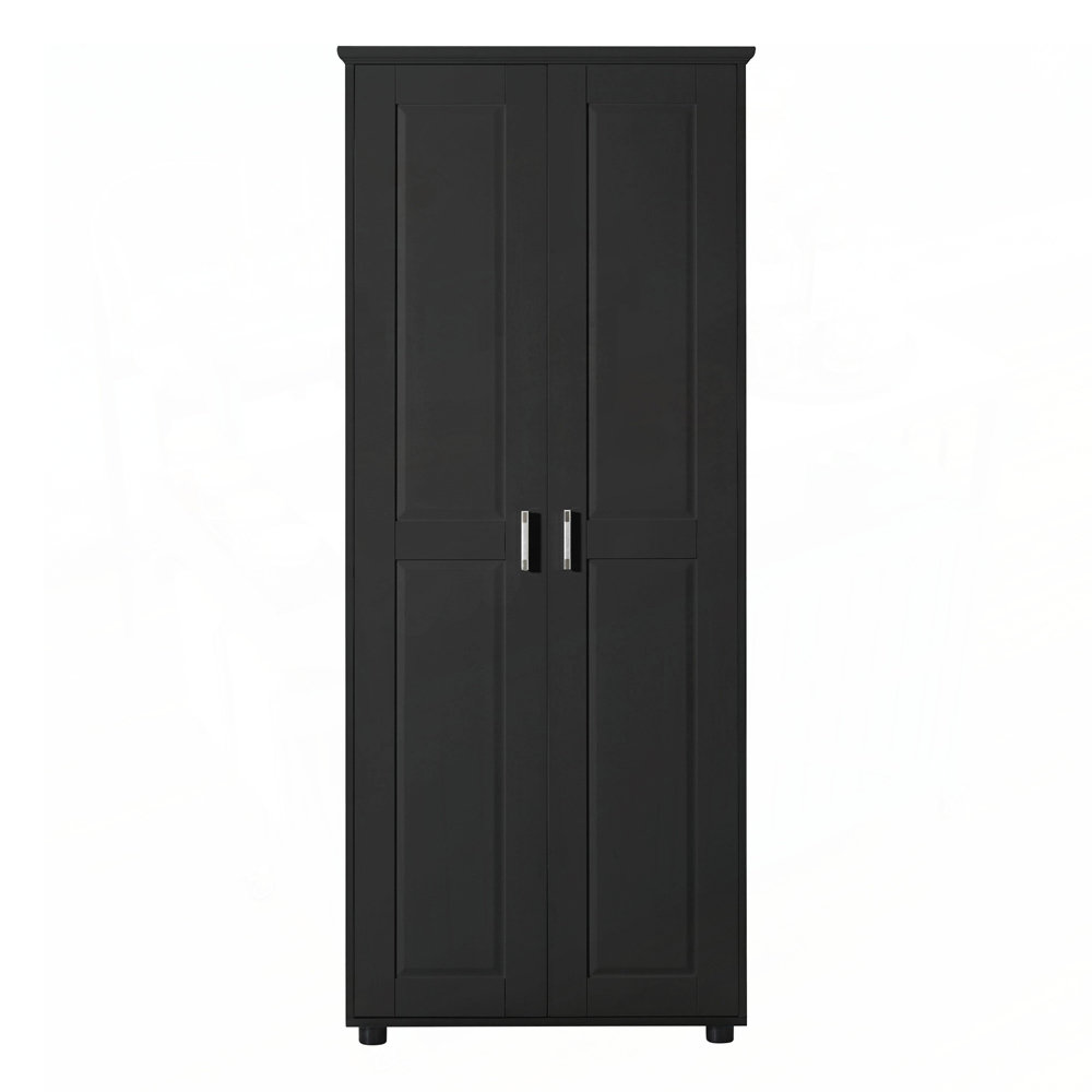 Latitude Run® Durable MDF Storage Cabinet with Adjustable Shelves and ...