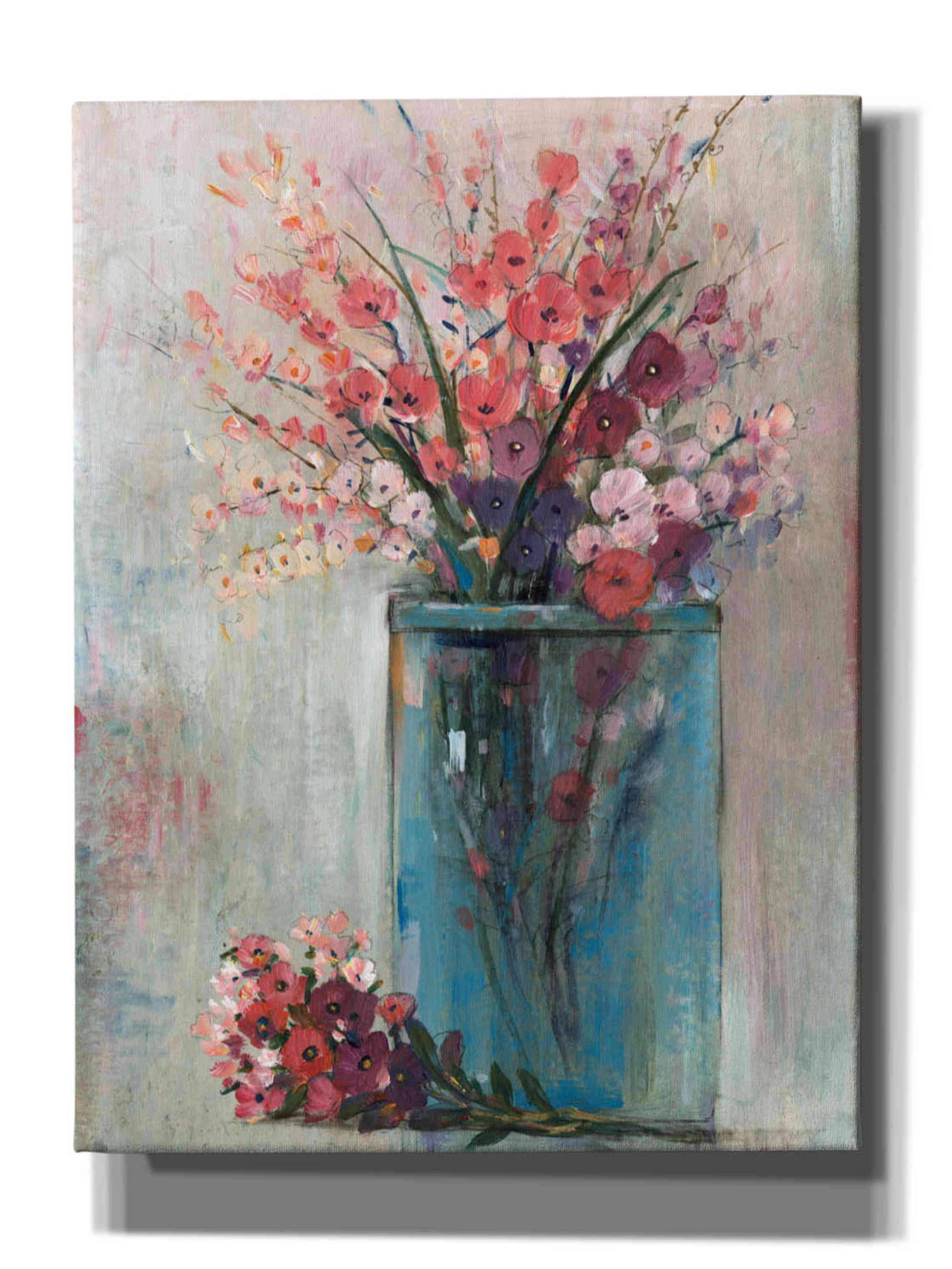 Red Barrel Studio® Blue Jar I' By Tim O'toole, Canvas Wall Art | Wayfair