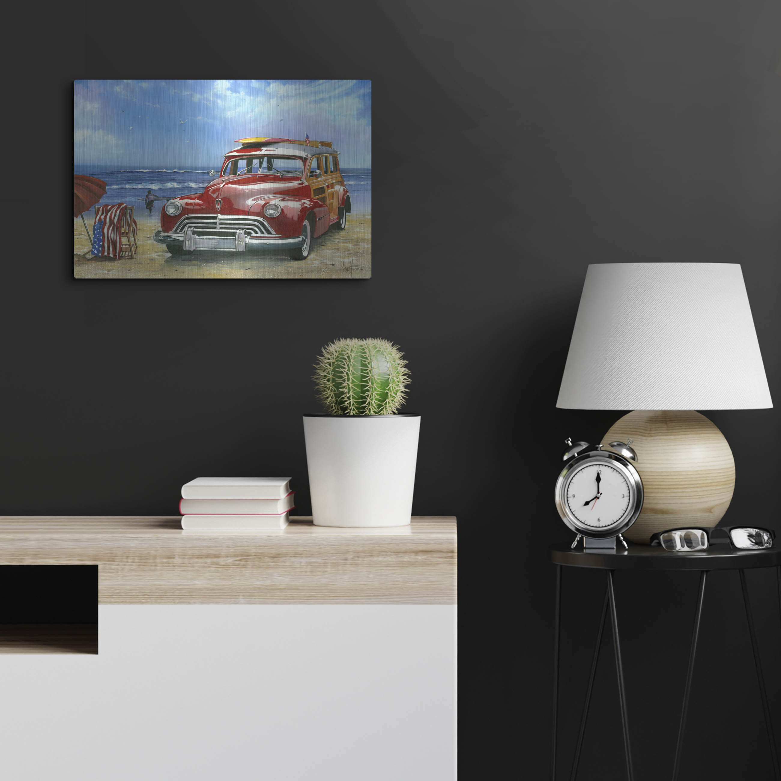 Red Barrel Studio® 'Surfin Usa' by Scott Westmoreland Metal Wall Art ...