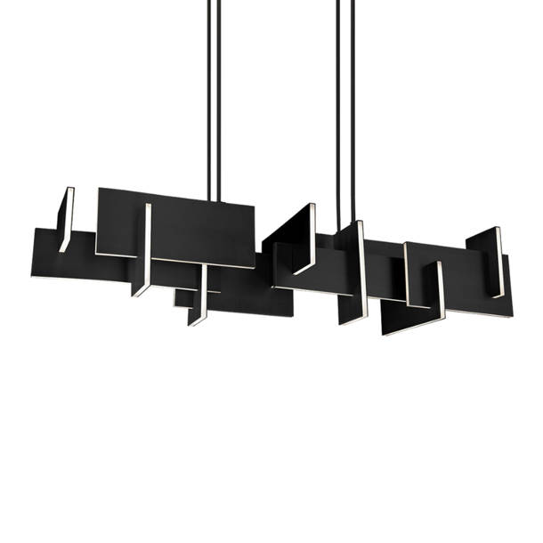 Modern Forms Amari Dimmable LED Geometric Chandelier | Wayfair