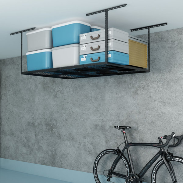 Rebrilliant Noell Overhead Garage Ceiling Mounted Rack & Reviews | Wayfair