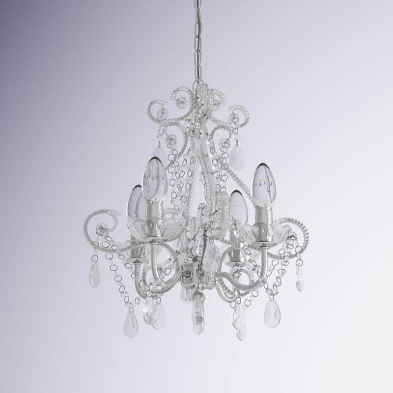 Etta Avenue™ Lucee 4 - Light Dimmable Classic / Traditional Chandelier ...