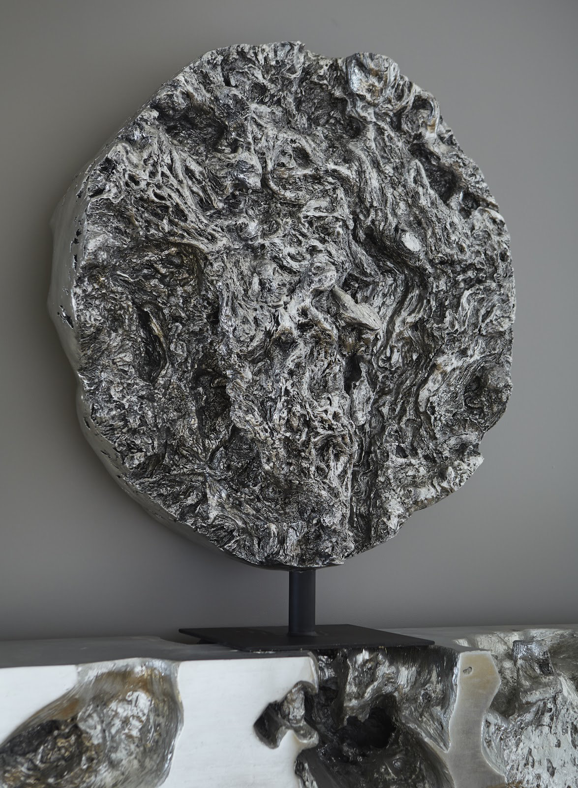 Phillips Collection Cast Root Silver Standing Sculpture | Wayfair