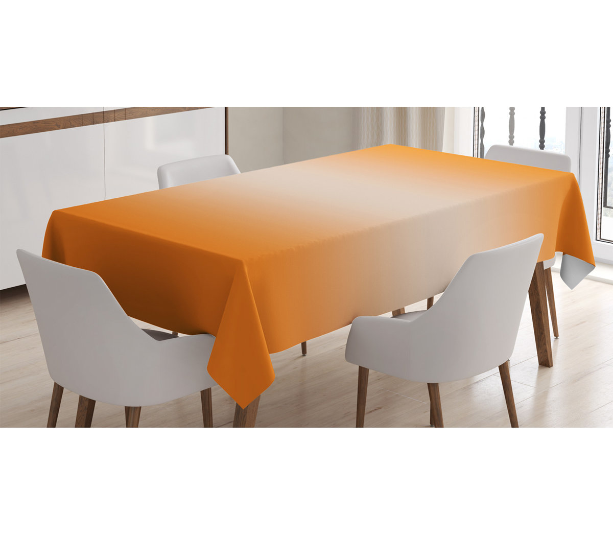 East Urban Home Ombre Tablecloth | Wayfair