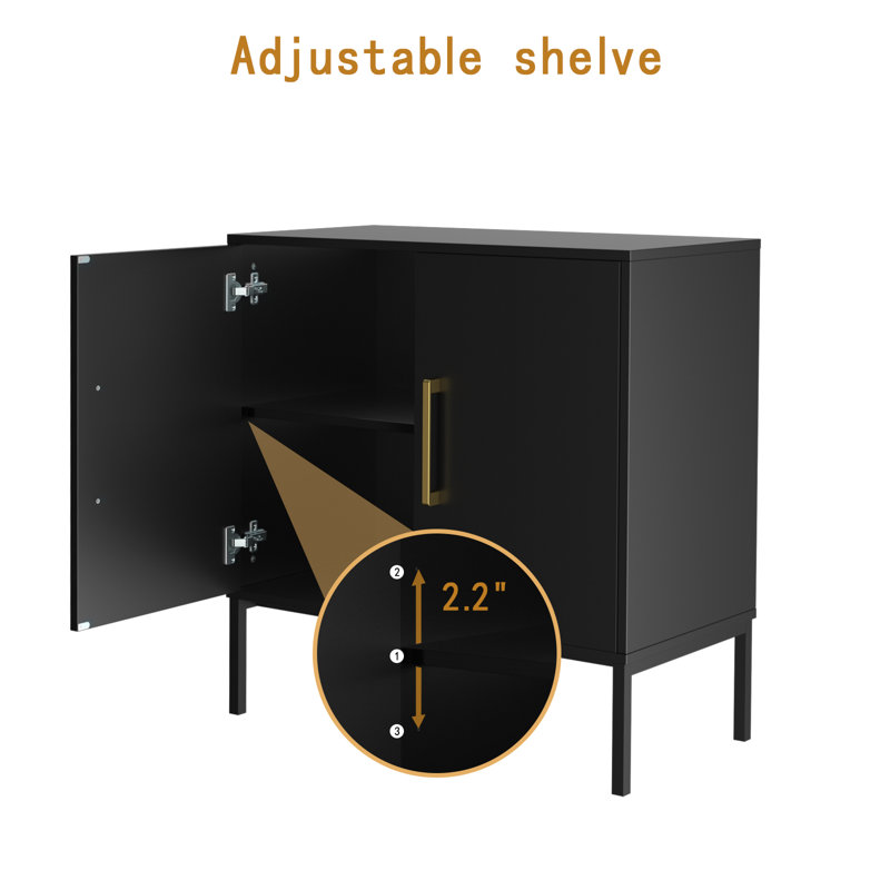 Ebern Designs Jaydien 31.5'' W Storage Credenza | Wayfair