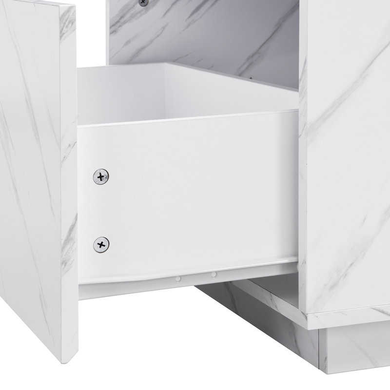 Brayden Studio® Dolories 78.7'' W Storage Credenza | Wayfair