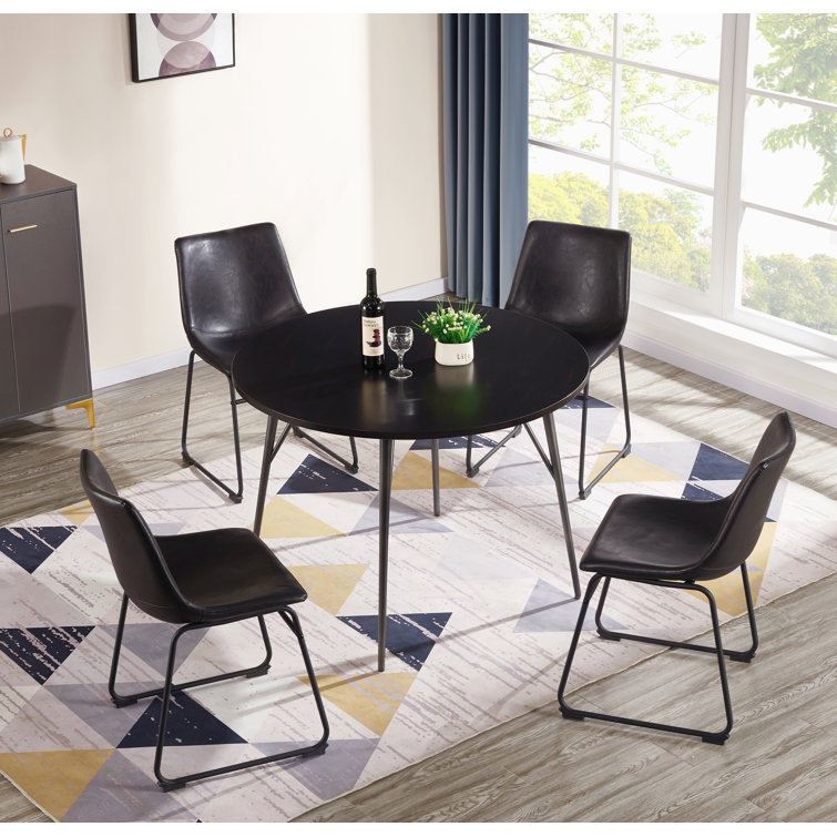 17 Stories Lillyann 5 - Piece Dining Set & Reviews | Wayfair