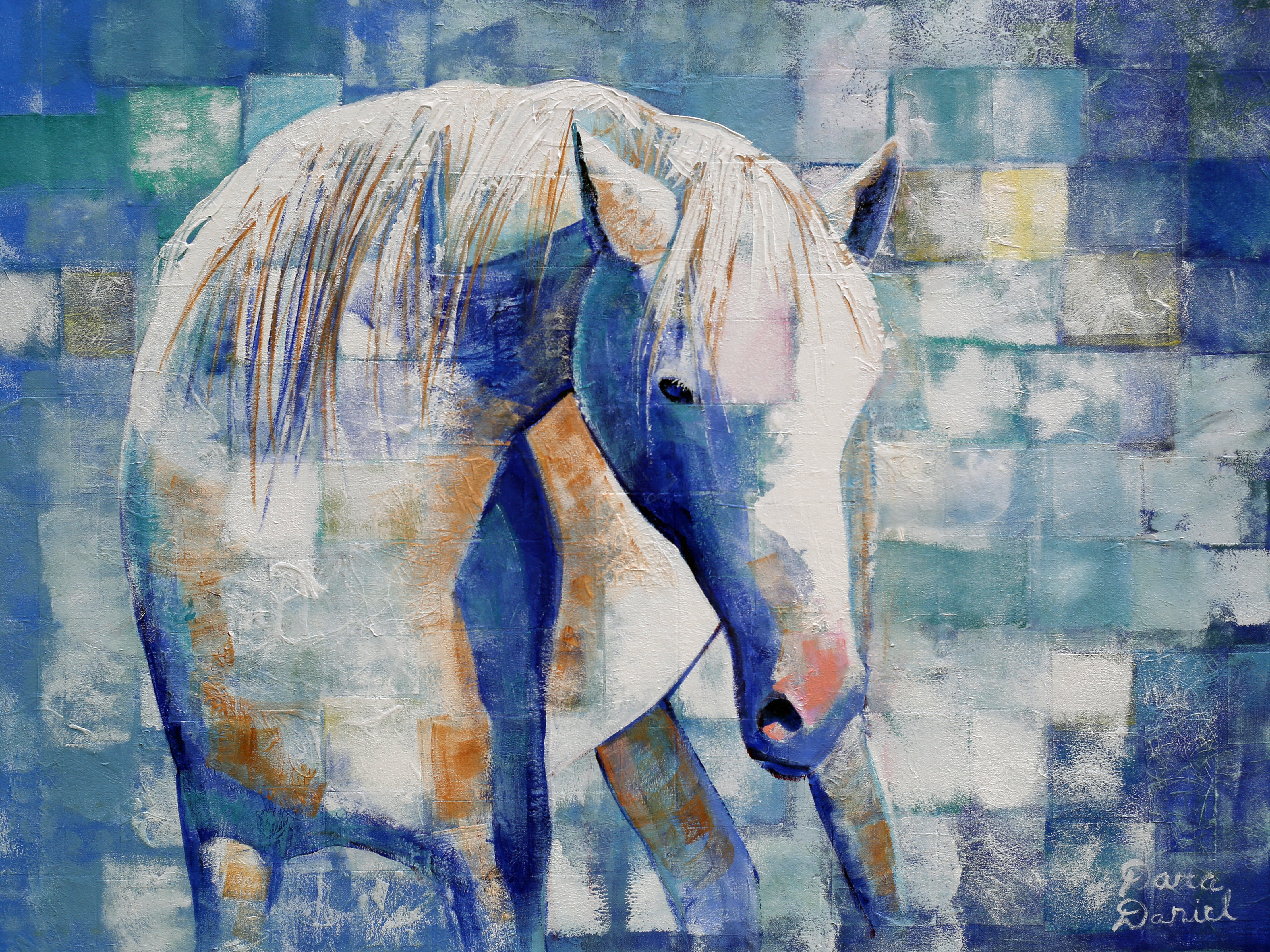 Made & Curated Stallion by Dara Daniel - Painting | Wayfair